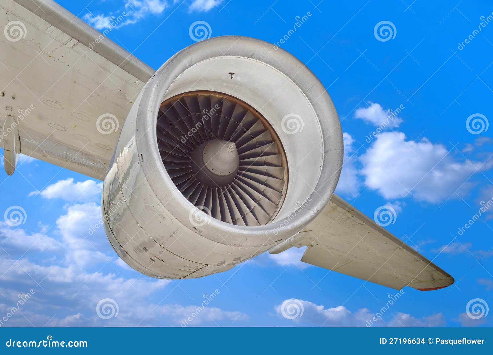 Airplane engine stock photo. Image of industry, mechanism - 27196634
