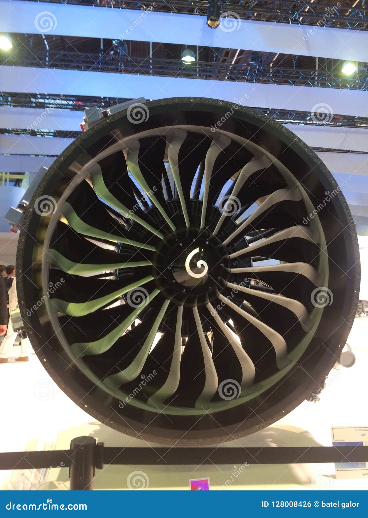 An airplane engine stock photo. Image of airshow, engine - 128008426