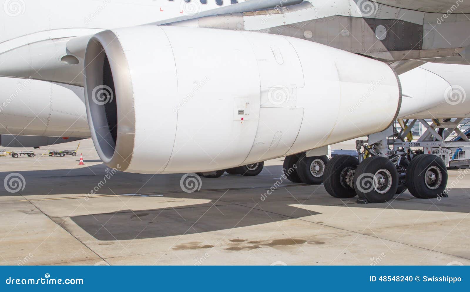 Airplane engine stock photo. Image of flying, airplane - 48548240