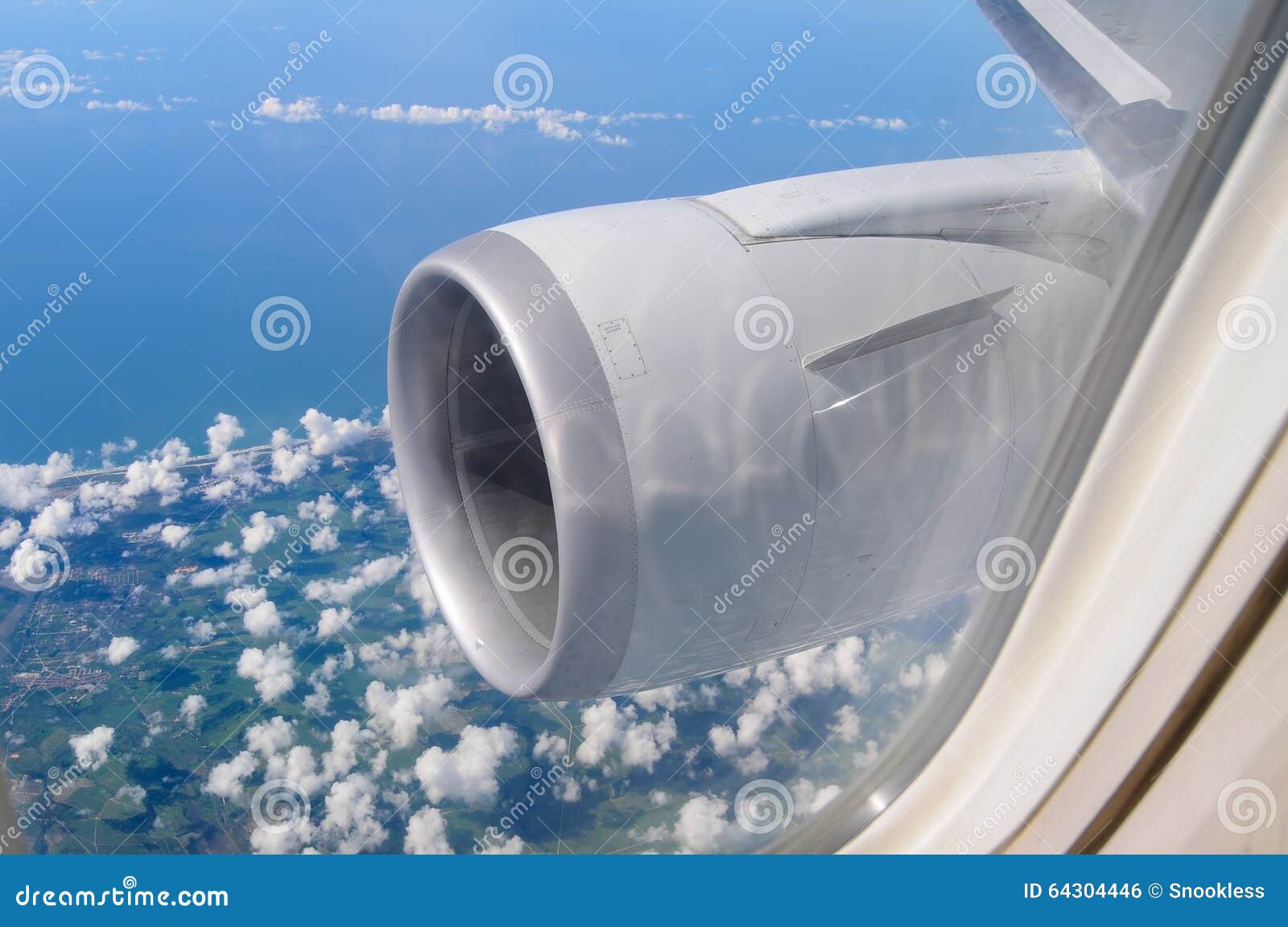 Airplane Engine stock photo. Image of engine, aircraft - 64304446