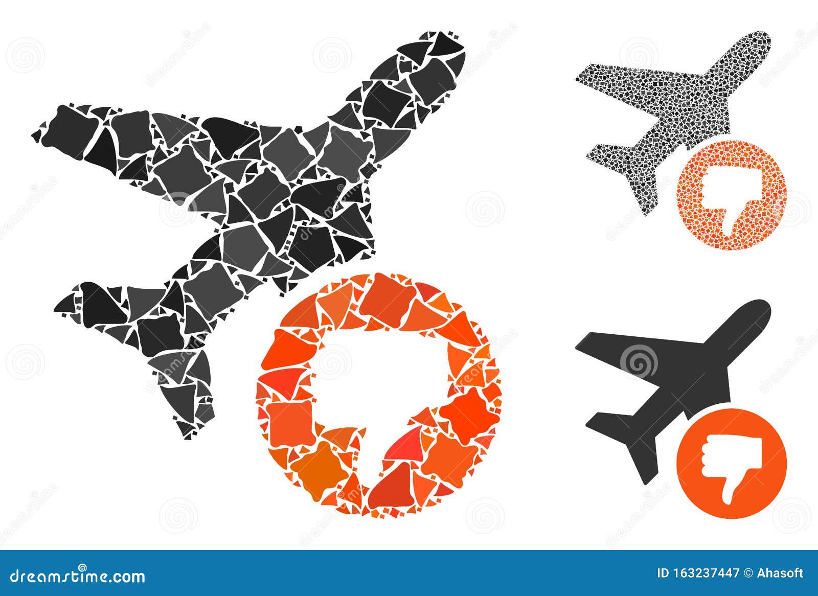 Airplane Parts And Functions, Vector Illustration Labeled Diagram ...