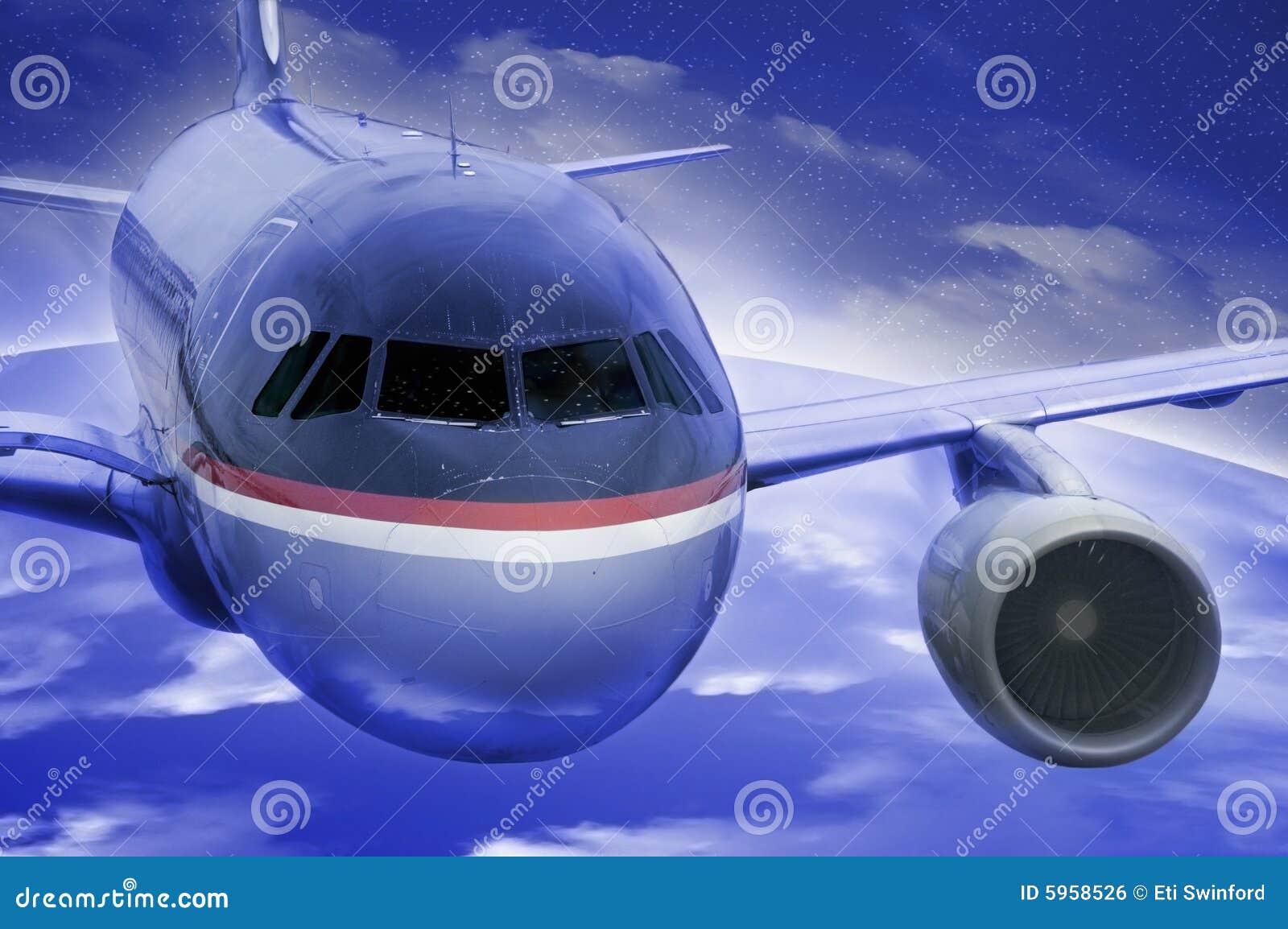 Airplane flying stock photo. Image of airborne, travel - 5958526