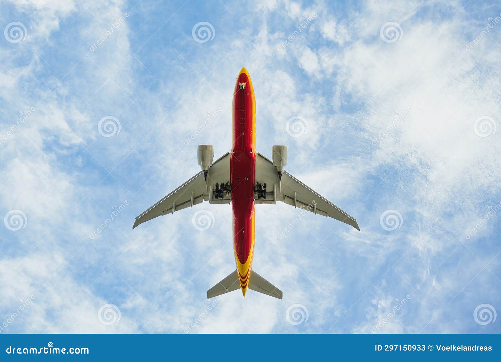An Airplane Flying Low during Landing Stock Image - Image of pilot ...