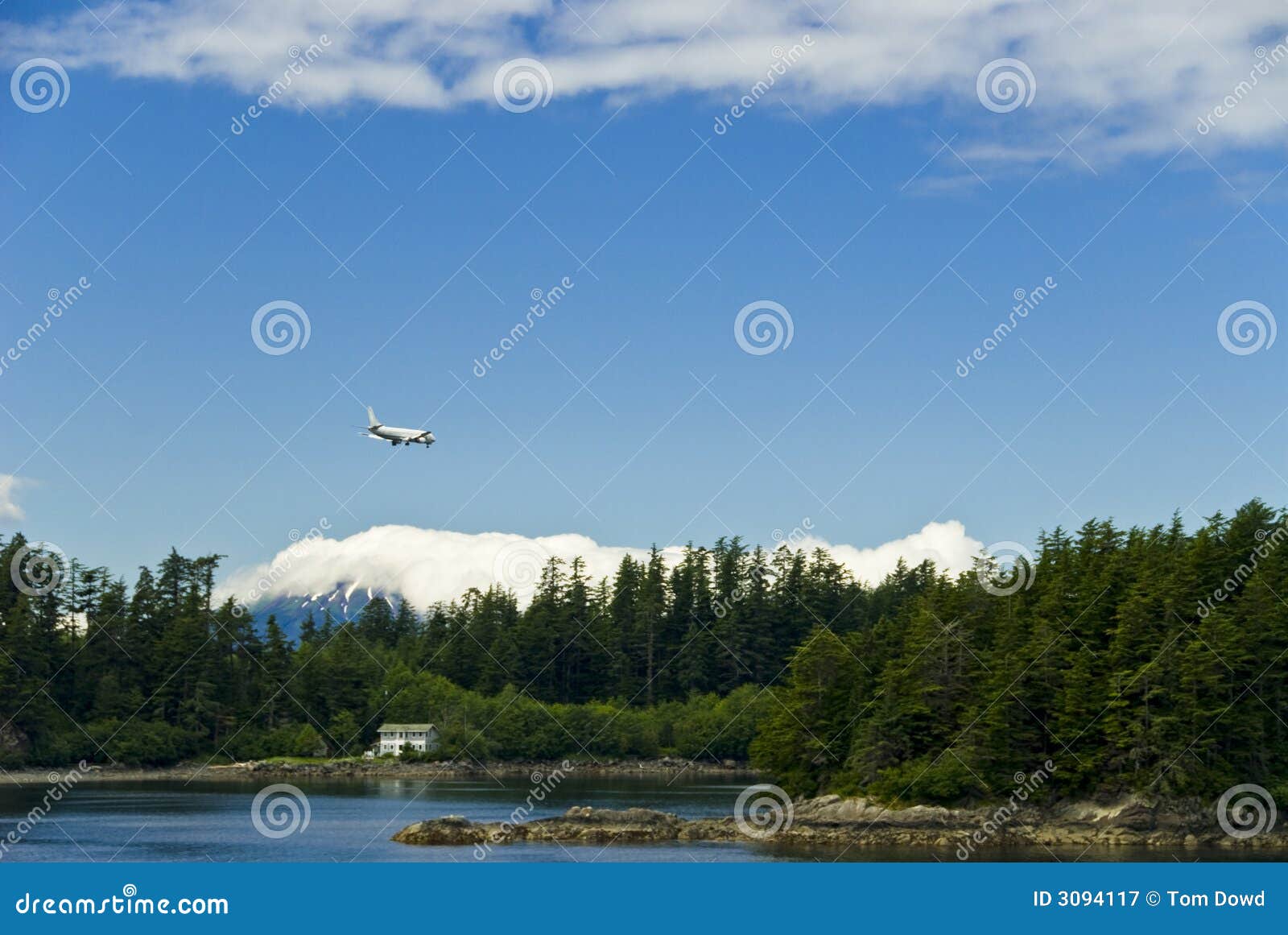 Airplane Flying Over Alaska Stock Image - Image of plane, airplane: 3094117
