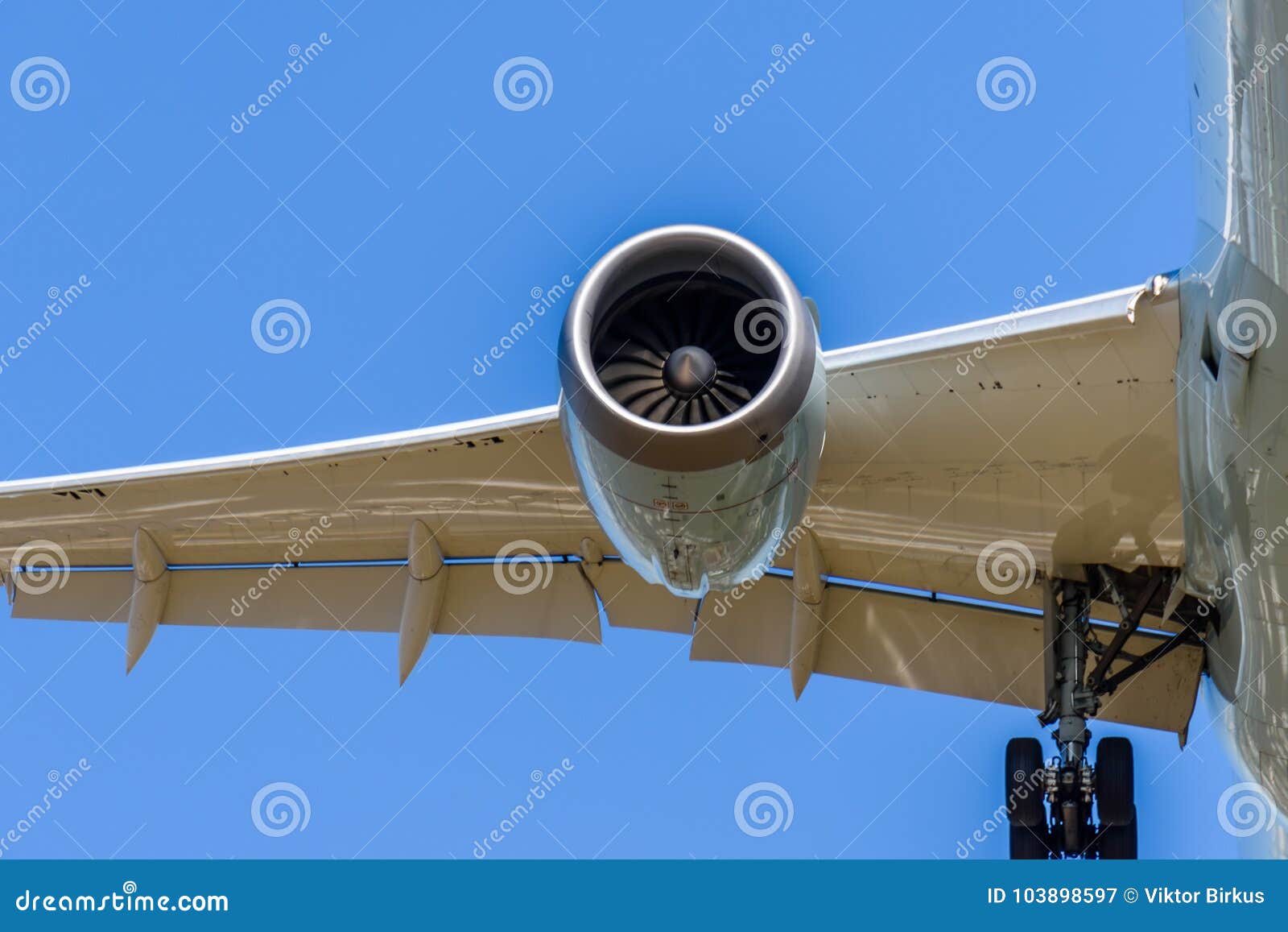 Airplane Flying Under the Sky. Stock Image - Image of arrival, meeting ...