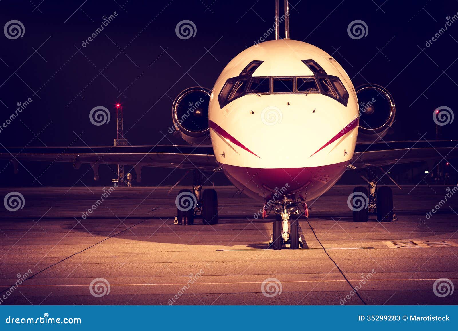A airplane front detail stock image. Image of aircraft - 35299283