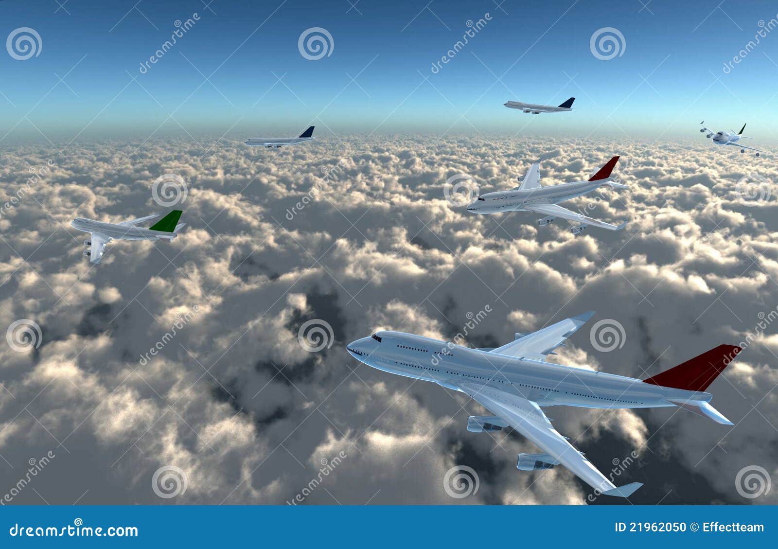Airplane full on sky stock photo. Image of cloud, airbus - 21962050