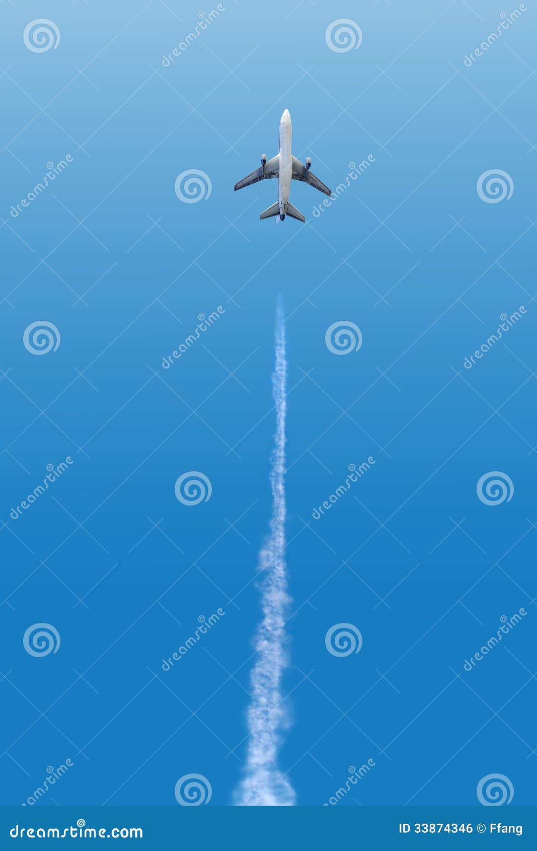 Airplane Going Up Royalty-Free Stock Photo | CartoonDealer.com #33874227