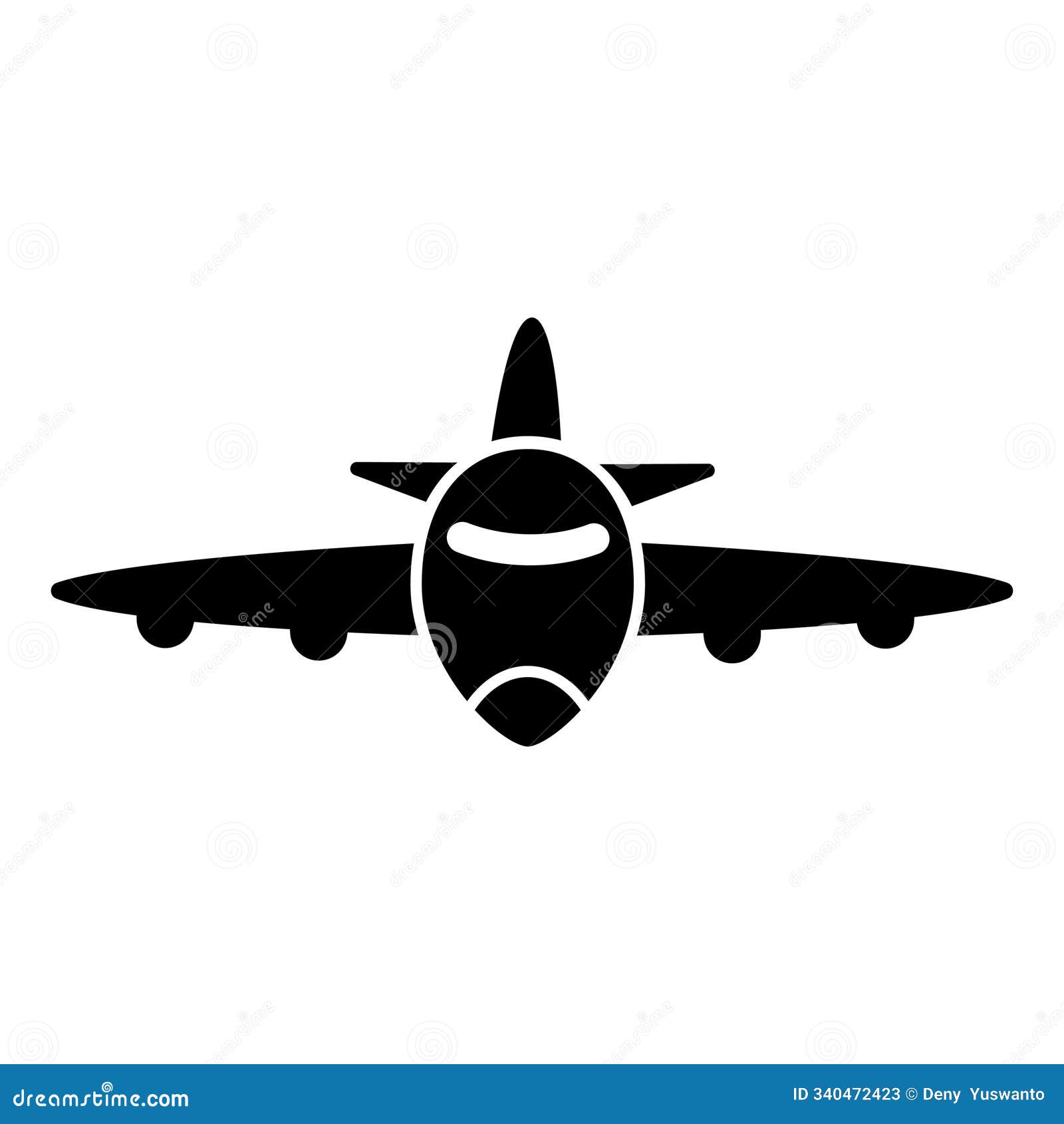 Airplane Icon Vector Design Template Sign and Symbols Stock ...