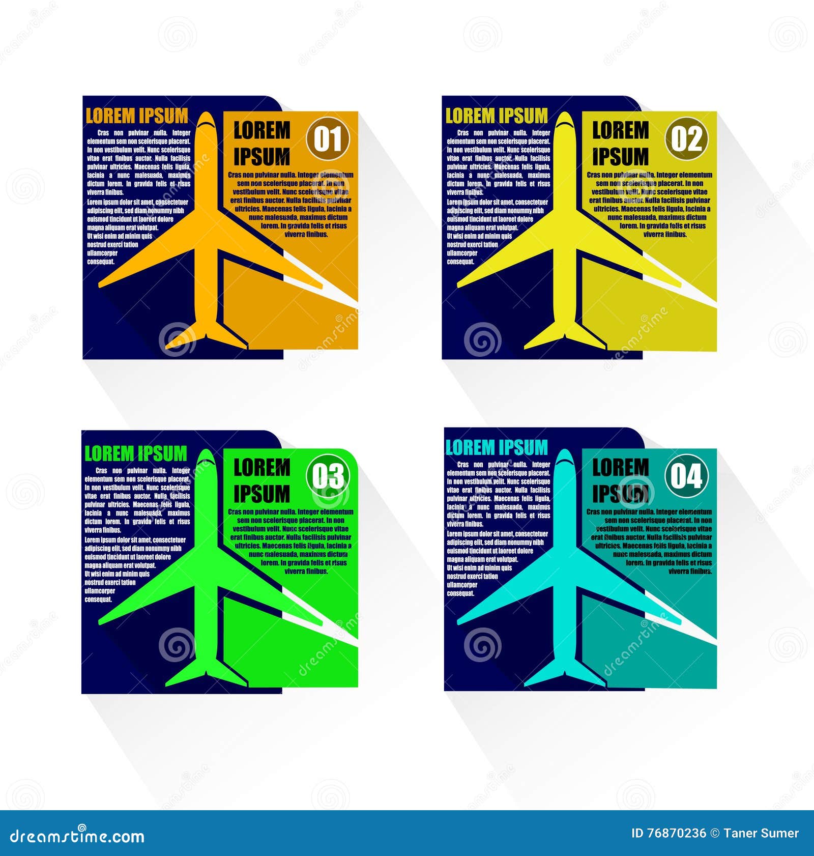 Airplane Infographic Set Vector, Design Building, Icon Graphic ...