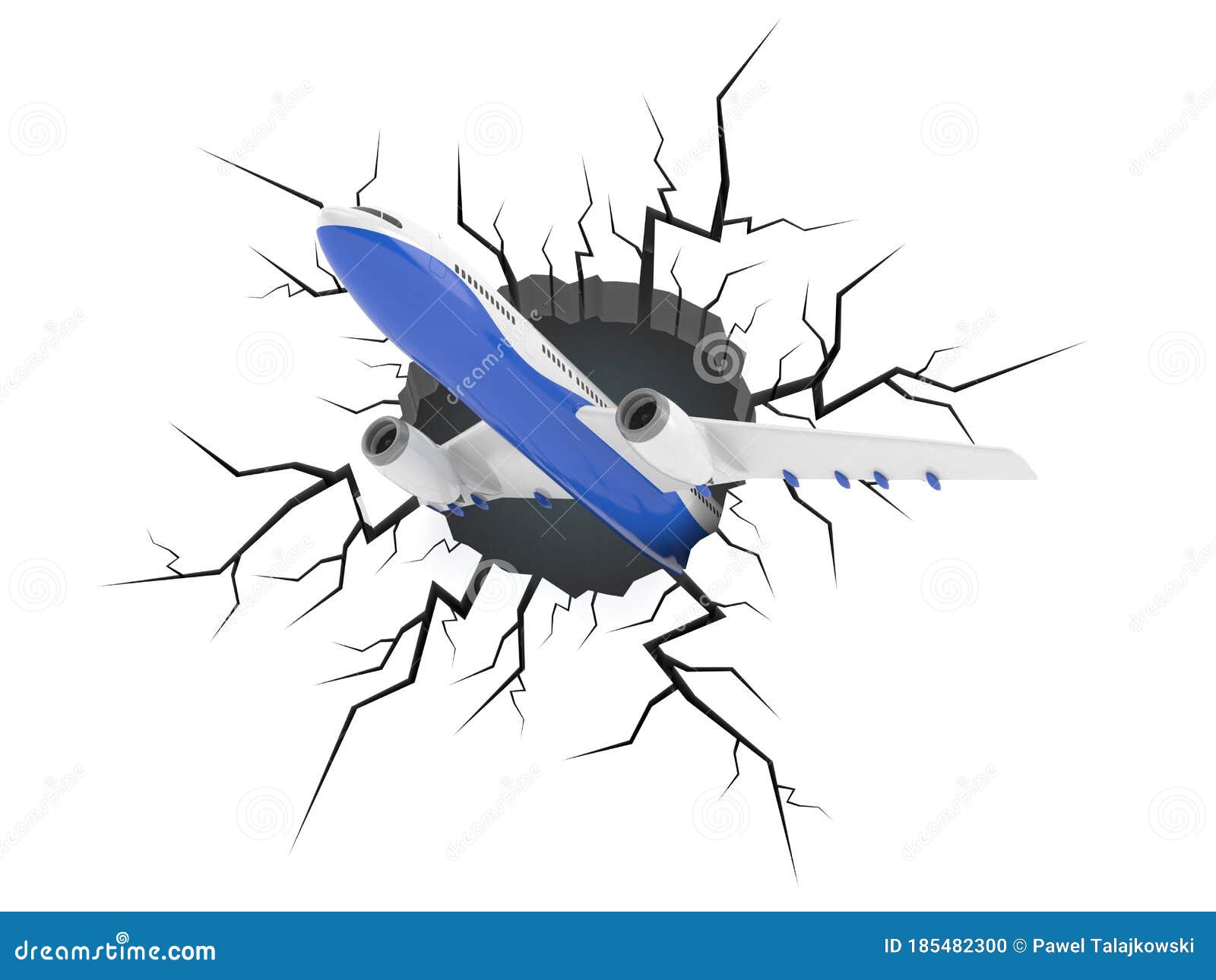 Airplane Inside. Empty Plane Interior, Seamless Horizontal Background ...