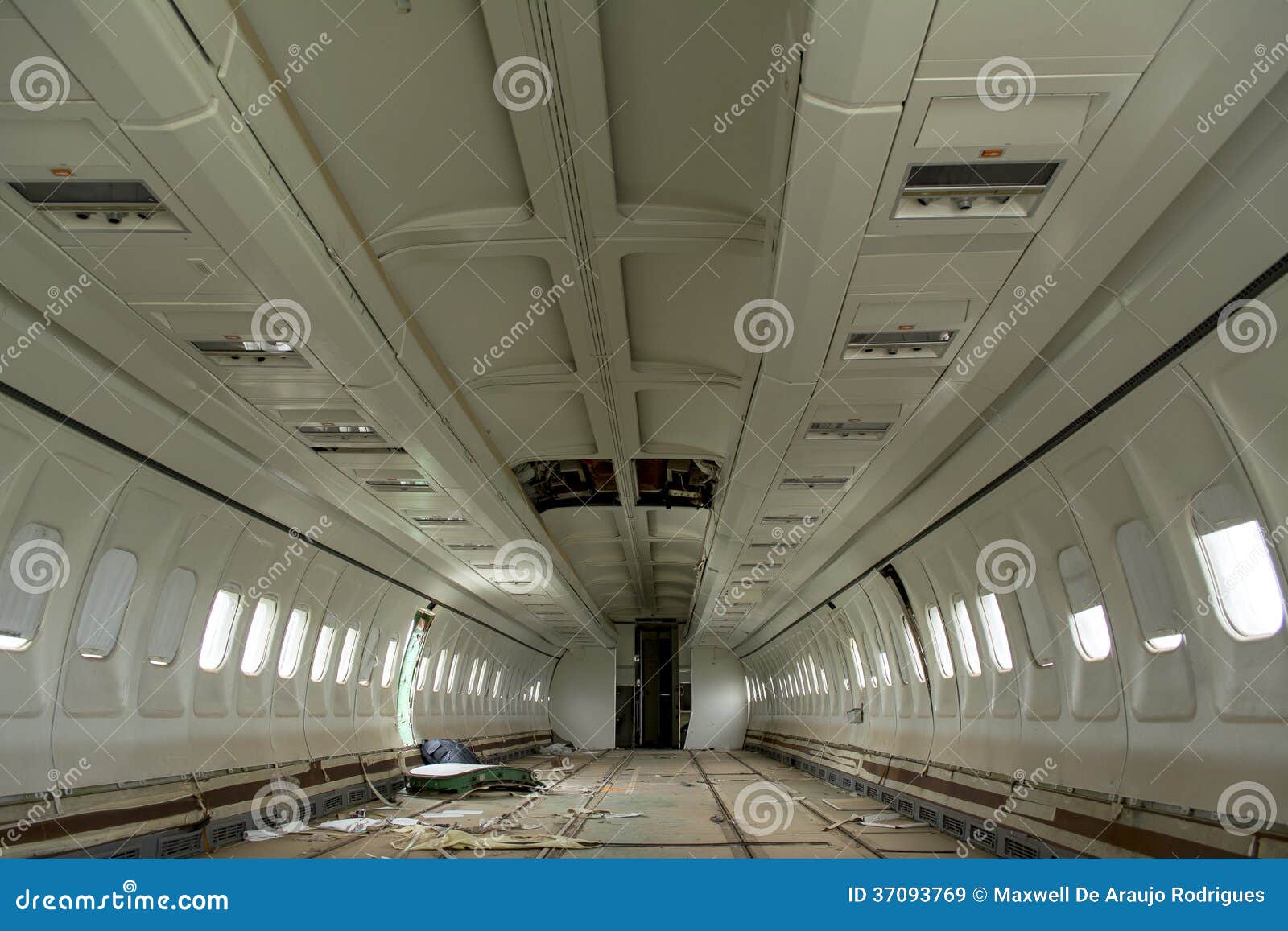 Airplane Inside after Crash Stock Image - Image of felt, catastrophe ...