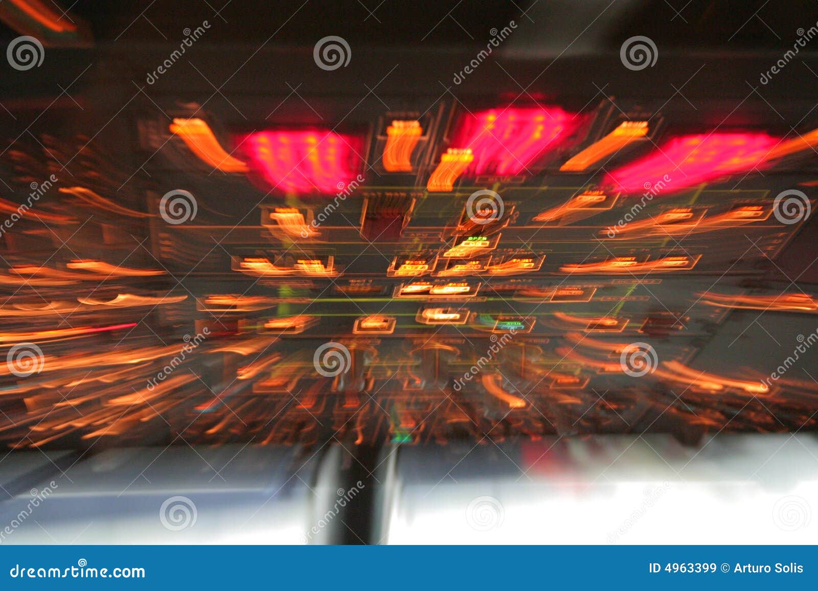 Airplane Instrument Pannel Picture. Image: 4963399