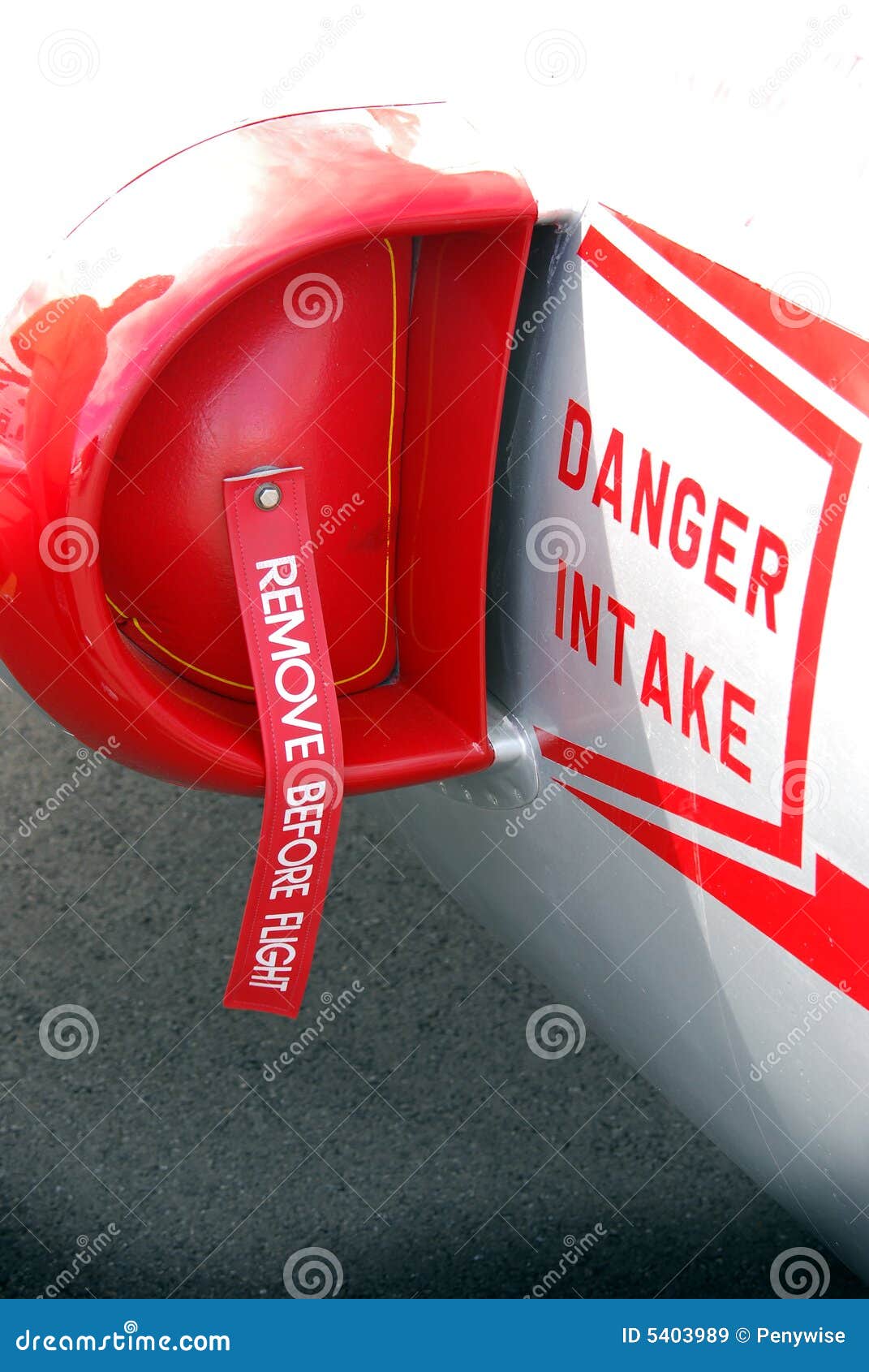 Airplane intake stock image. Image of precaution, warning - 5403989