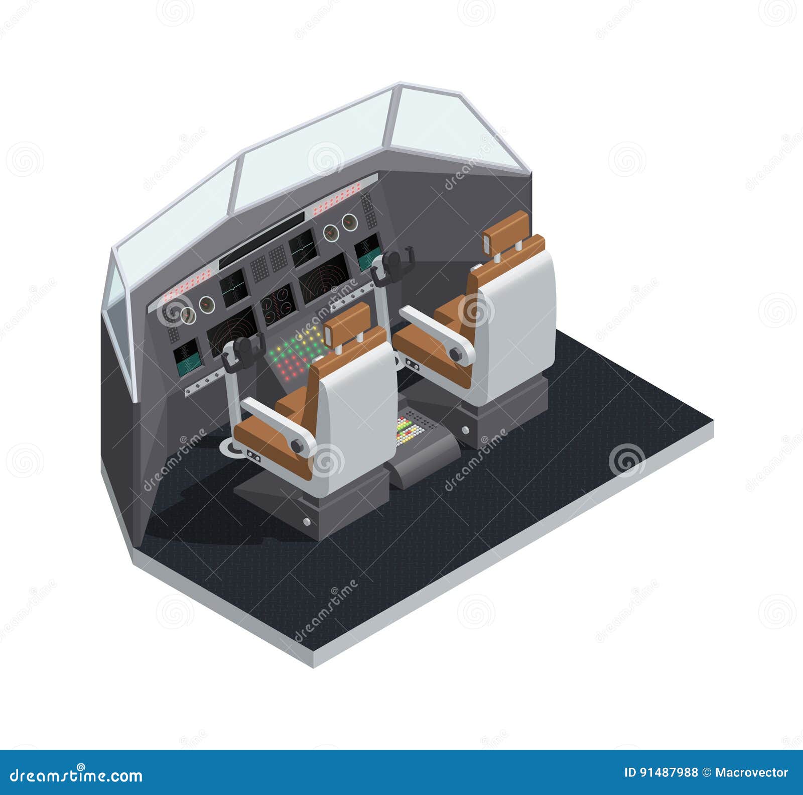 Cockpit Side View Stock Illustrations – 419 Cockpit Side View Stock ...