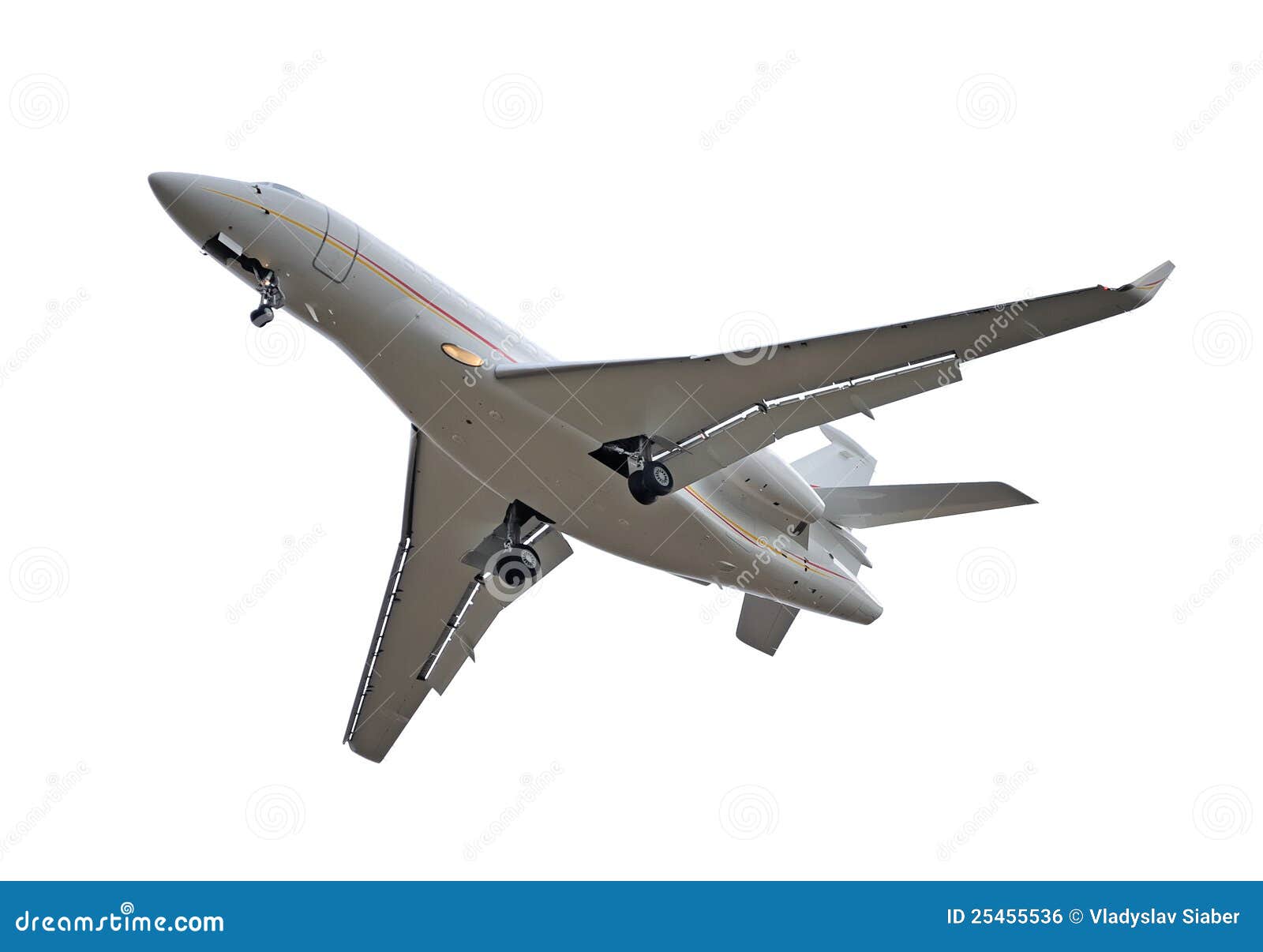 Airplane isolated stock photo. Image of white, shell - 25455536