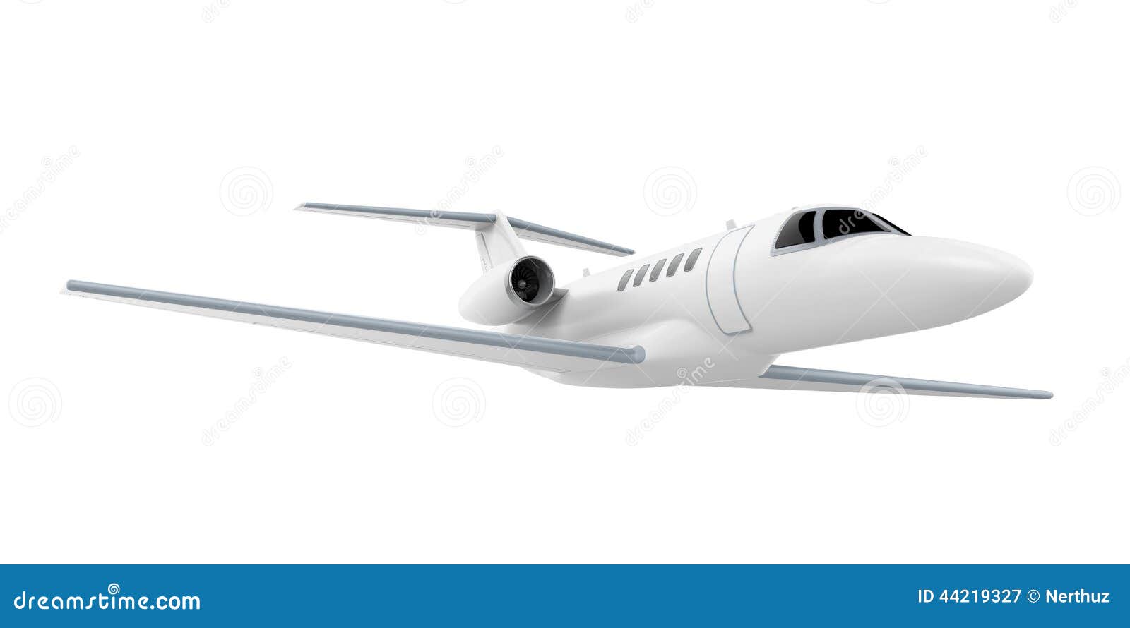 Airplane Jet Isolated stock illustration. Illustration of airport ...