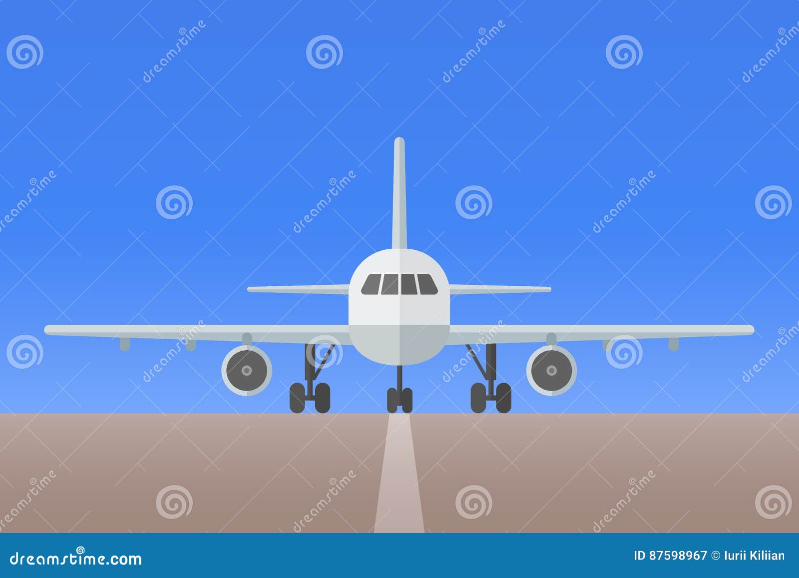Airplane Landing Crash Mosaic And Distress Crash Watermark With Lines ...