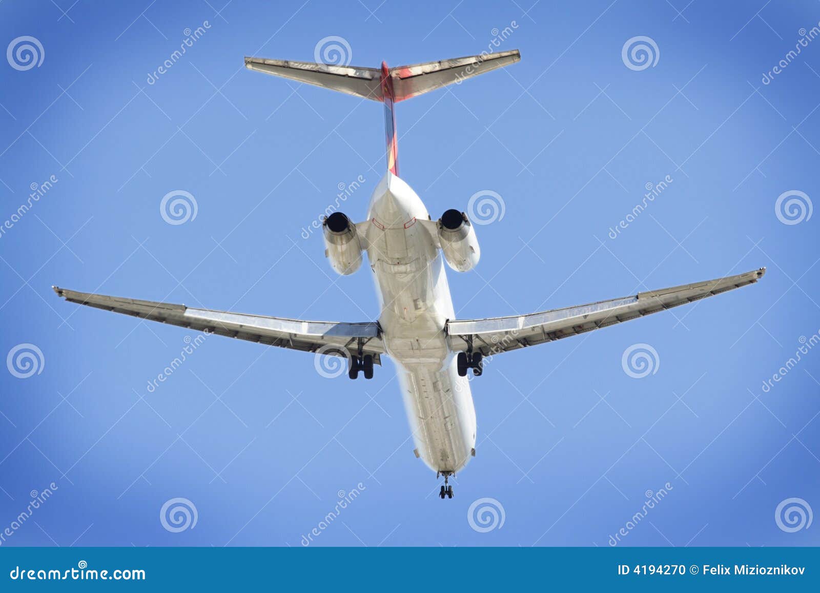 Airplane Leaving stock photo. Image of wing, dark, airplane - 4194270