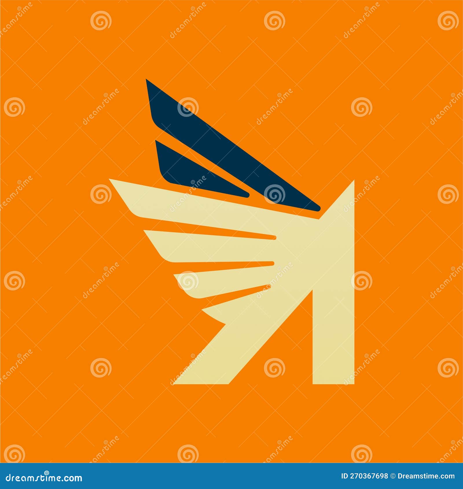 Airplane Logo Design. Simple Airplane Logo Stock Illustration ...