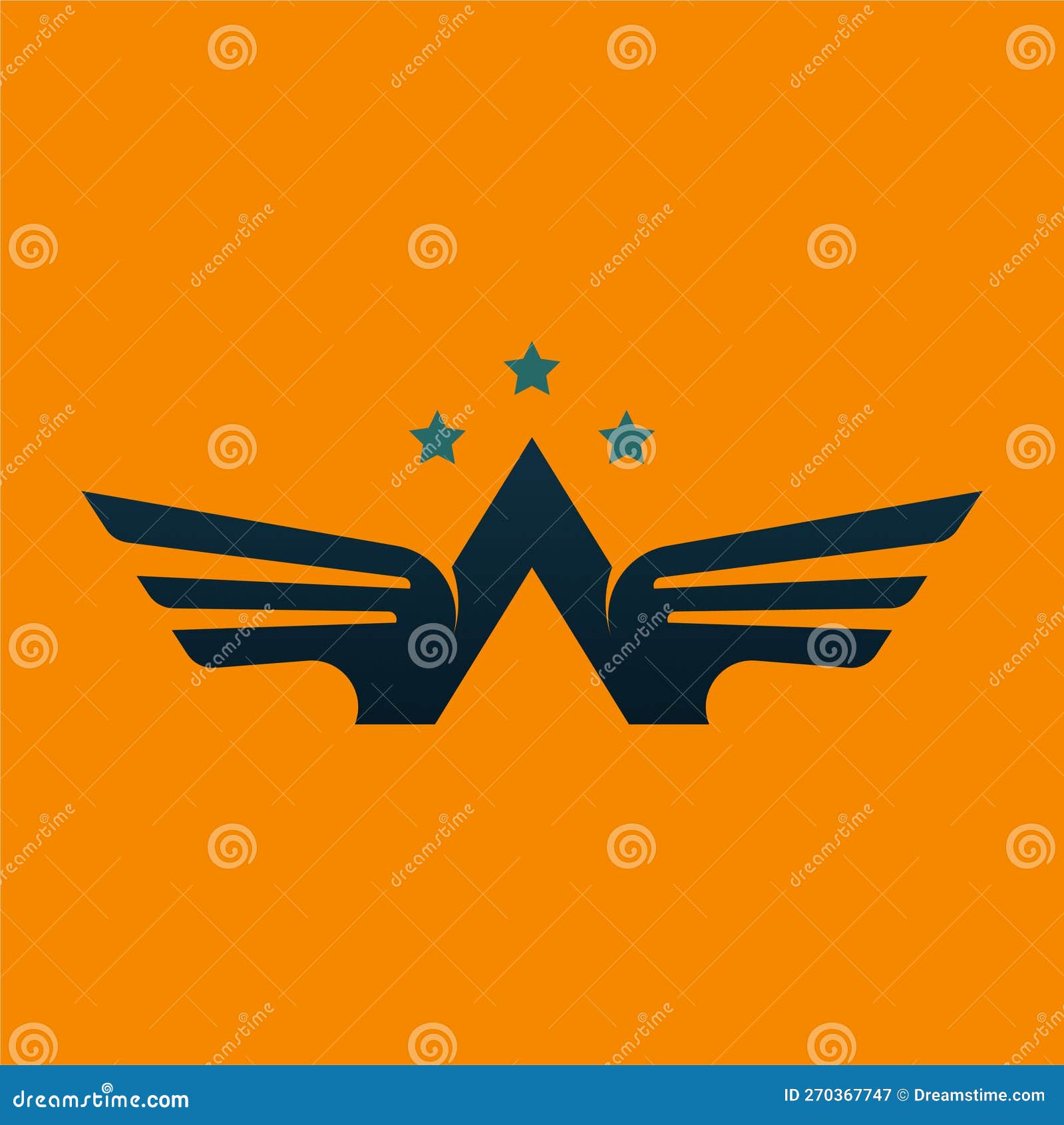 Airplane Logo Design. Simple Airplane Logo Stock Vector - Illustration ...