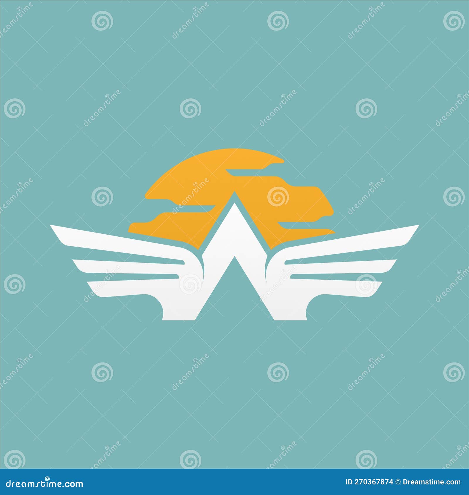 Airplane Logo Design. Simple Airplane Logo Stock Illustration ...
