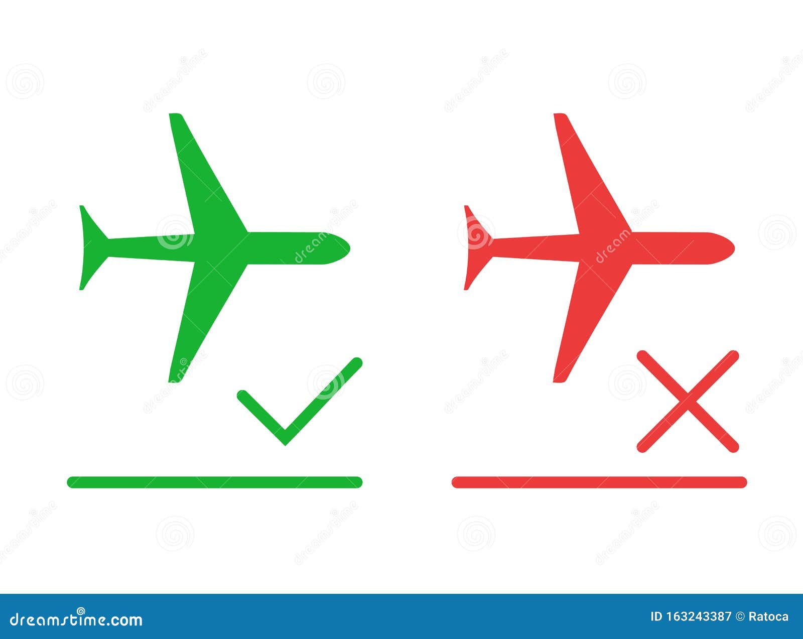 Airplane mode symbol stock vector. Illustration of trip - 163243387