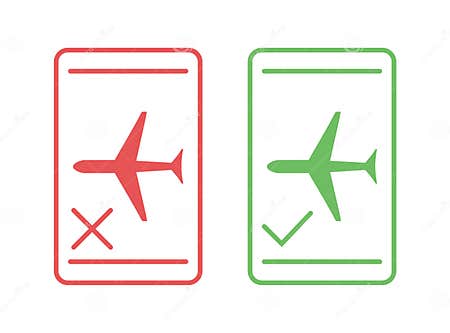 Airplane mode symbol stock vector. Illustration of flight - 233348959