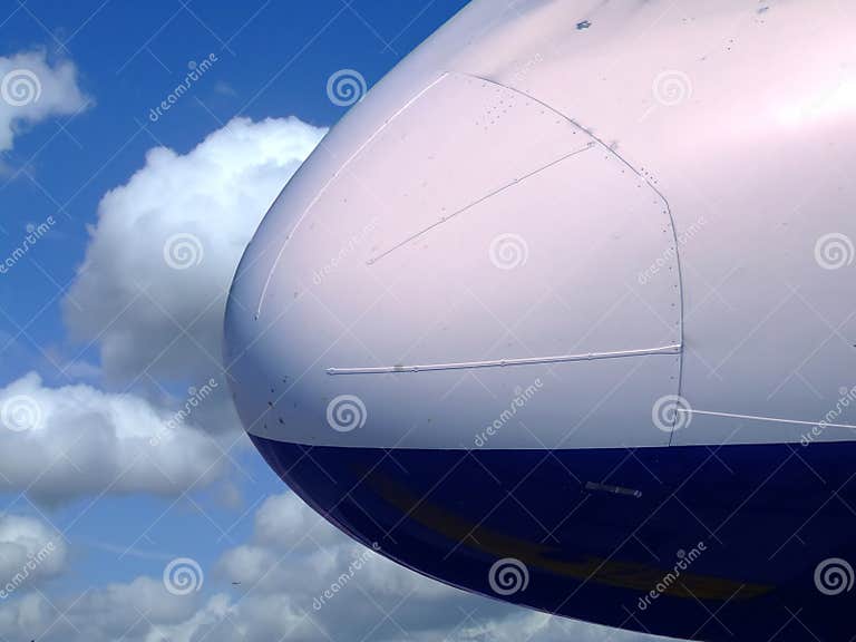 Airplane nose stock image. Image of white, airplane, plane - 807113