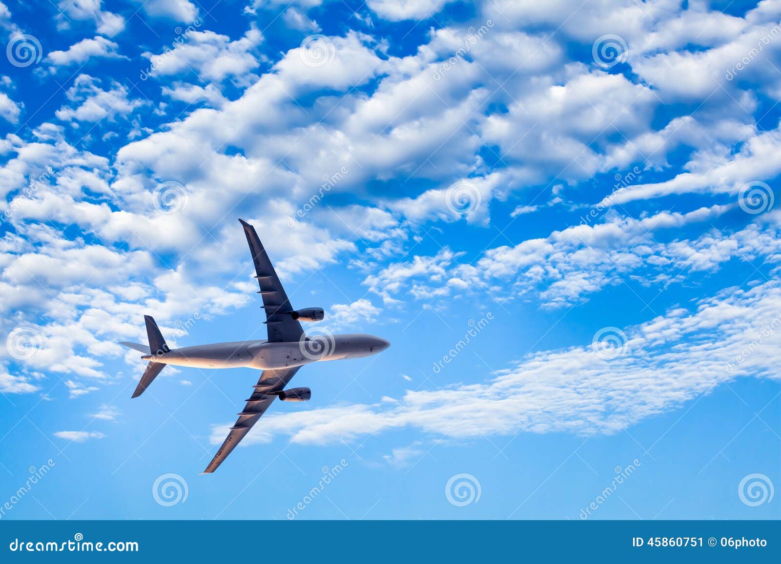 Airplane overhead flying stock image. Image of aerial - 45860751