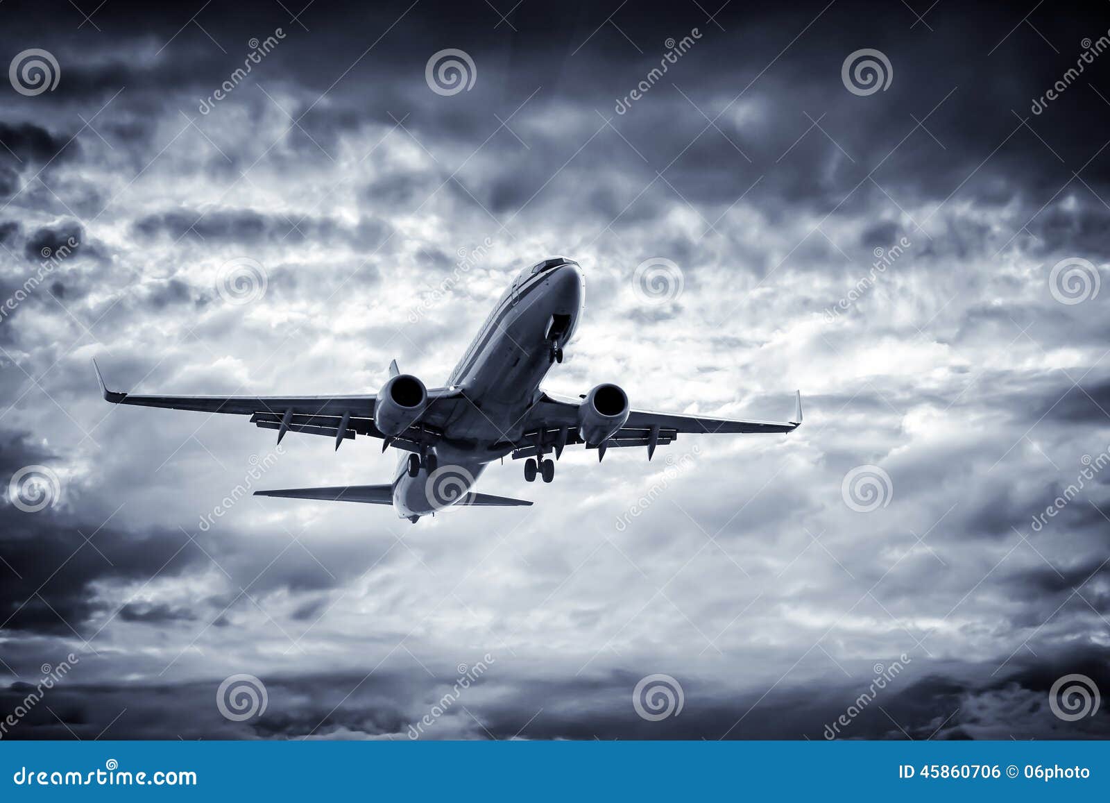 Airplane overhead flying stock photo. Image of charter - 45860706