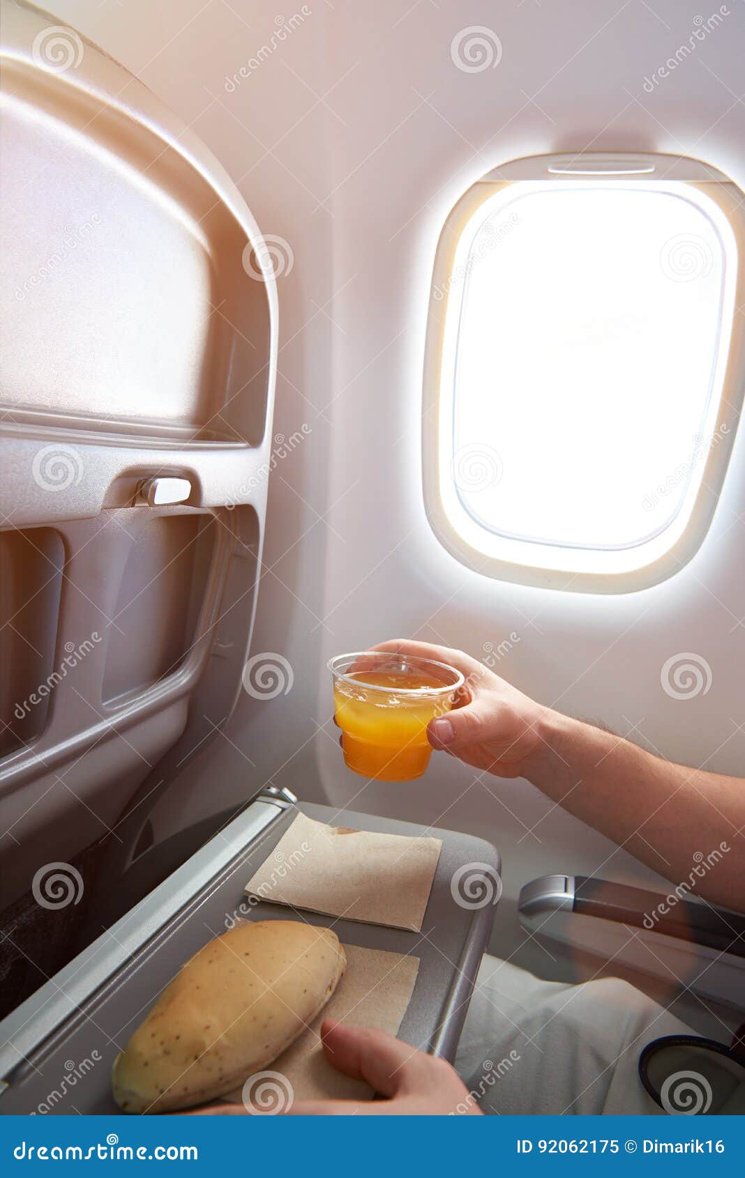 Airplane passenger meal stock image. Image of drink, dinner - 92062175