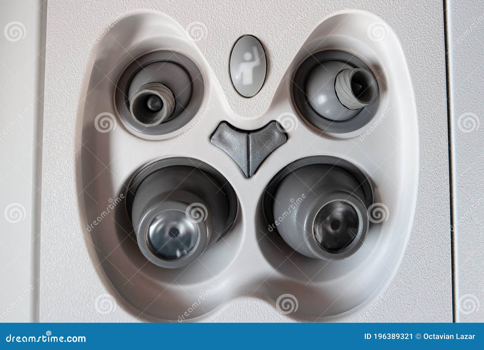 Airplane Passenger Overhead Control Panel for Air Illumination and ...