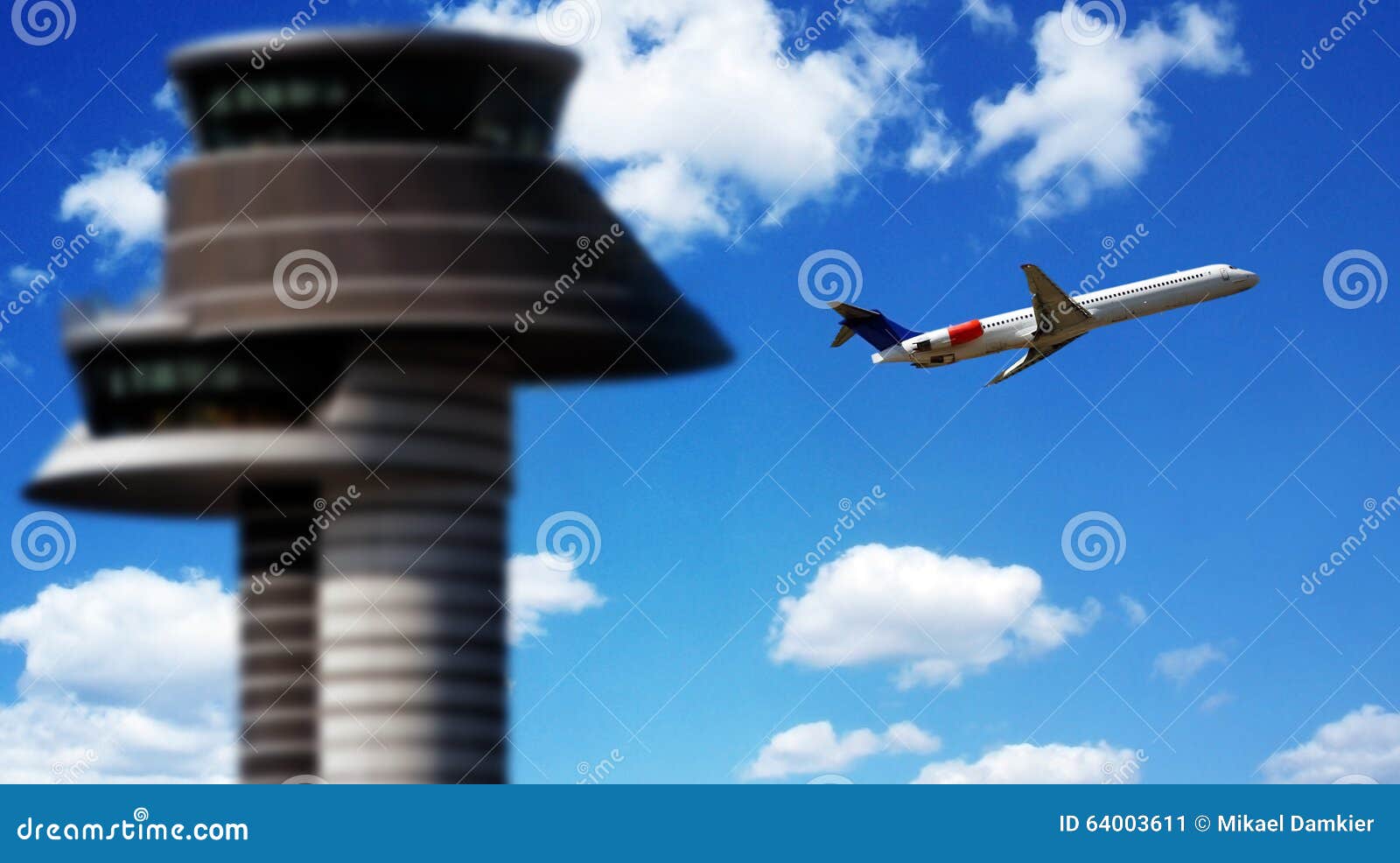 Airplane stock image. Image of traffic, airport, commercial - 64003611