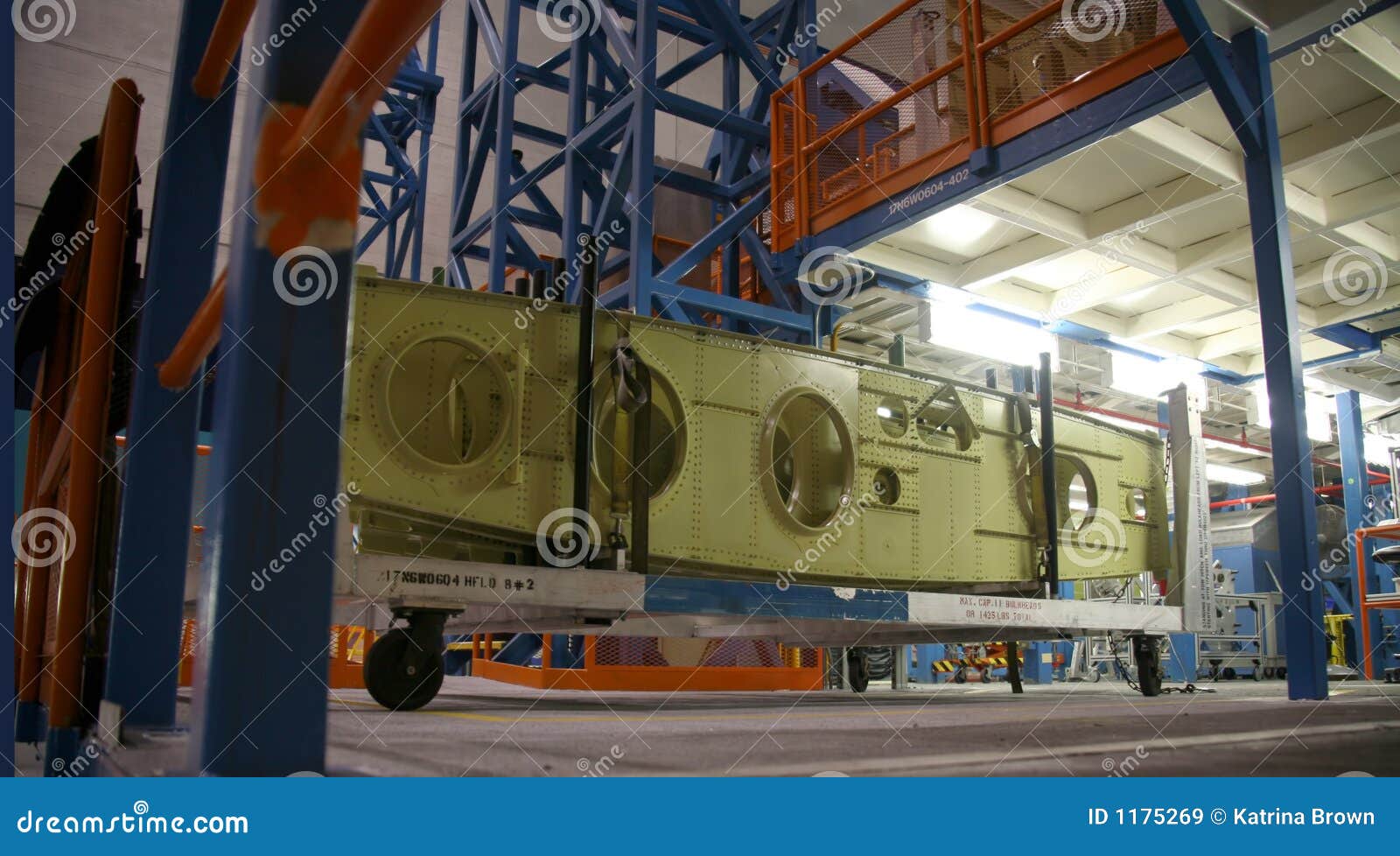 Airplane Production Factory Stock Image - Image of hydraulic, labor ...