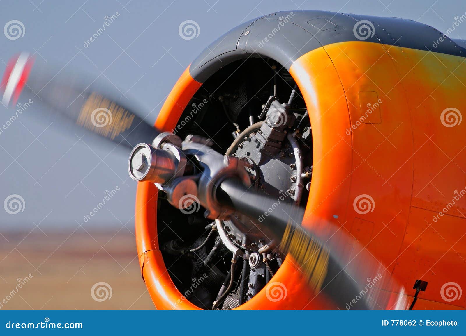 Airplane propeller stock photo. Image of flies, propelling - 778062