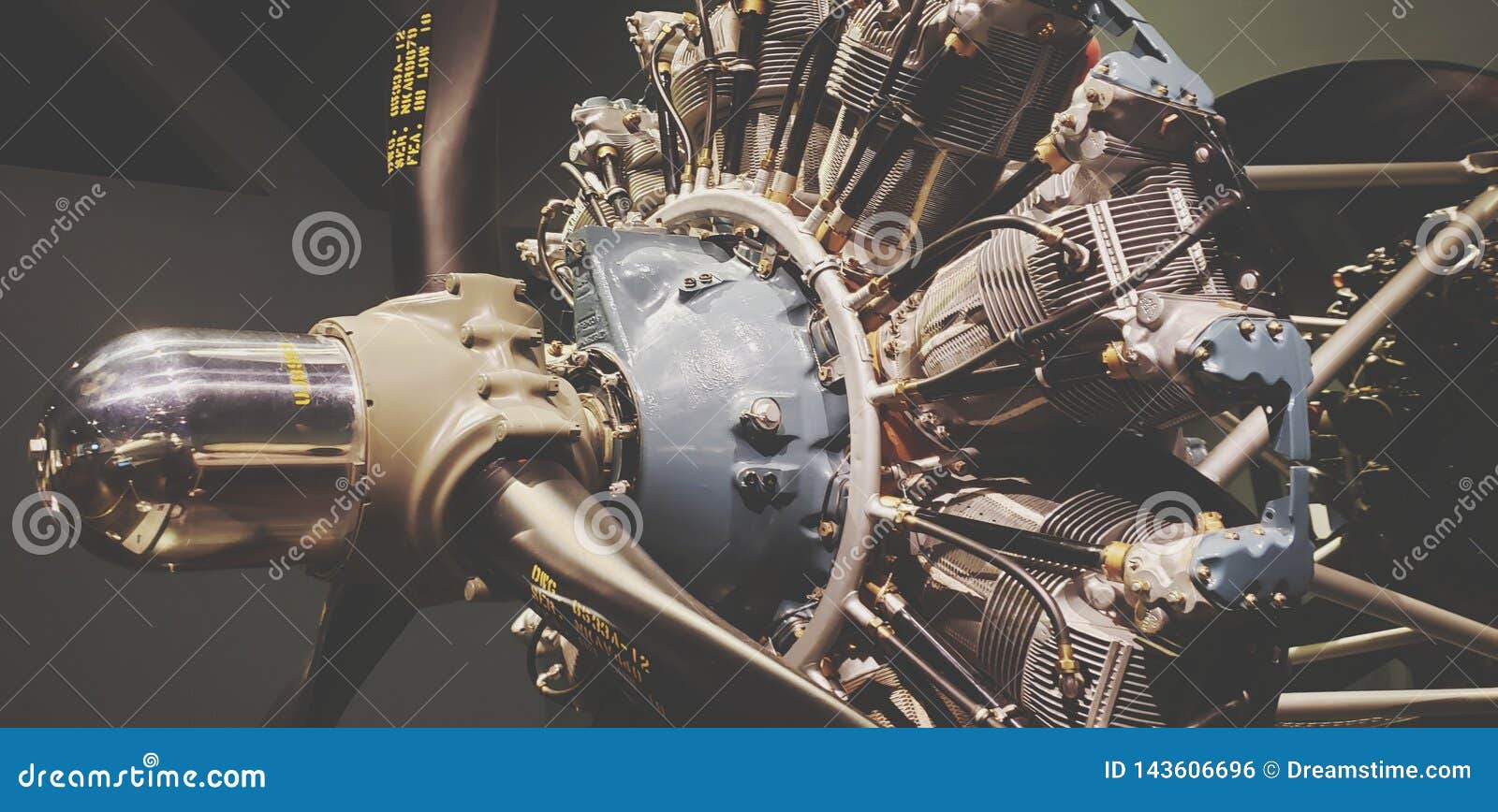 Airplane Propeller stock photo. Image of flights, propeller - 143606696