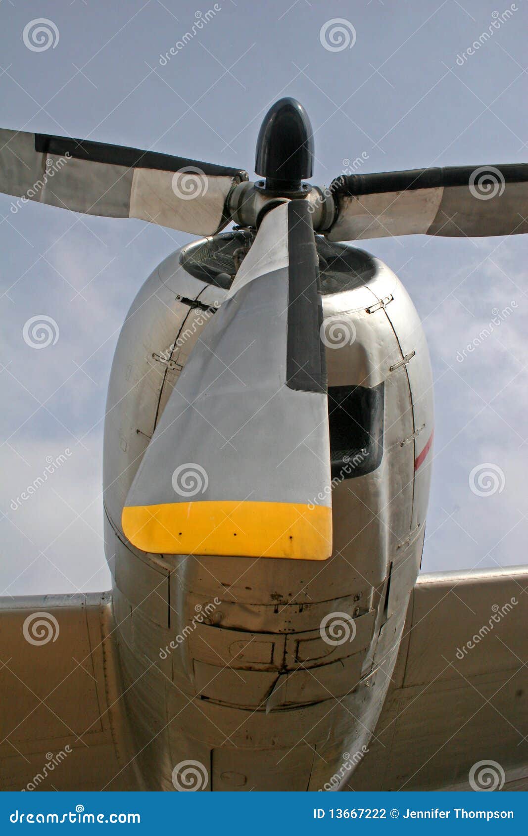 Airplane propellor stock photo. Image of flying, rotor - 13667222