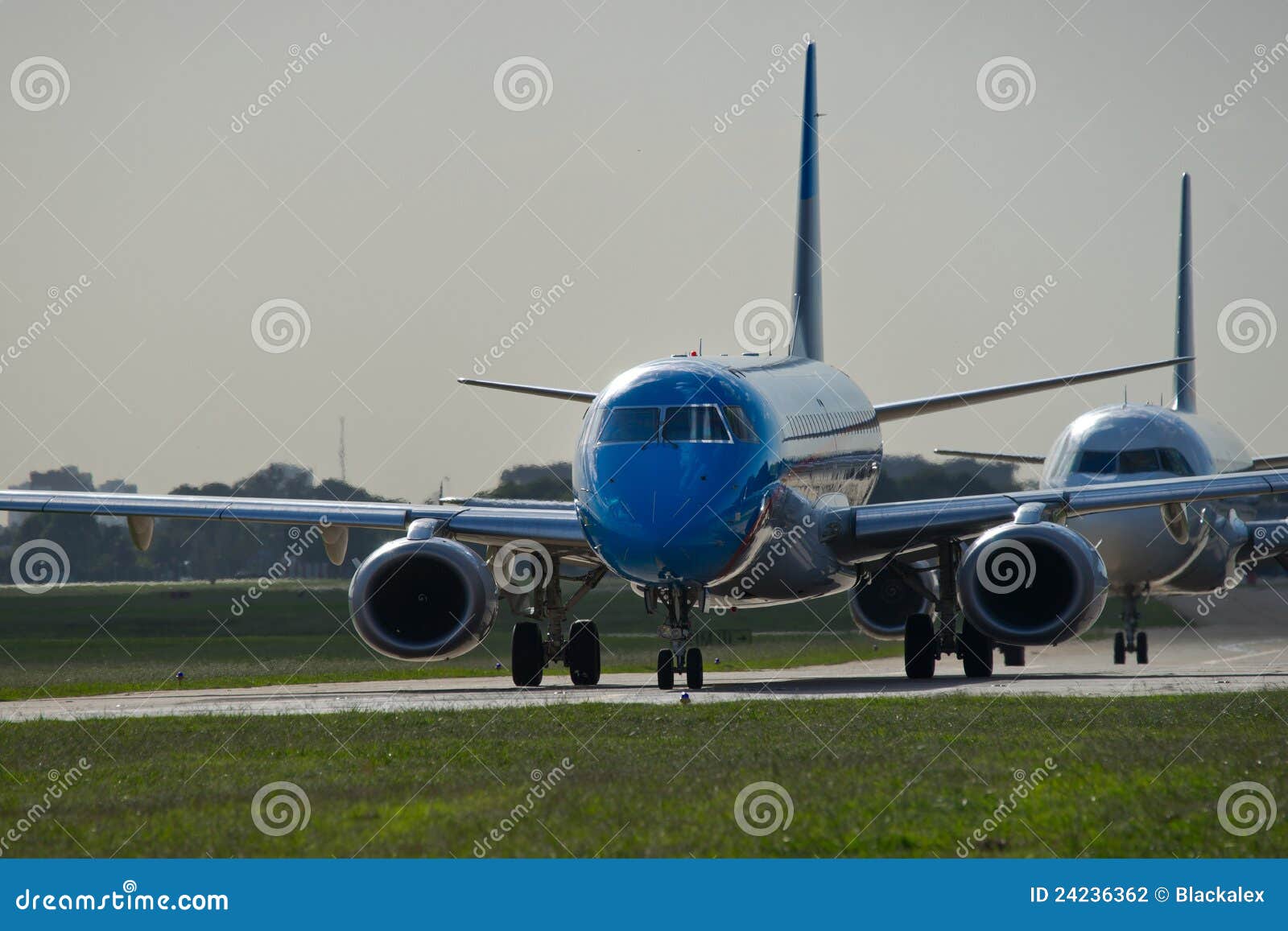 Airplane on the runway stock photo. Image of wing, speed - 24236362