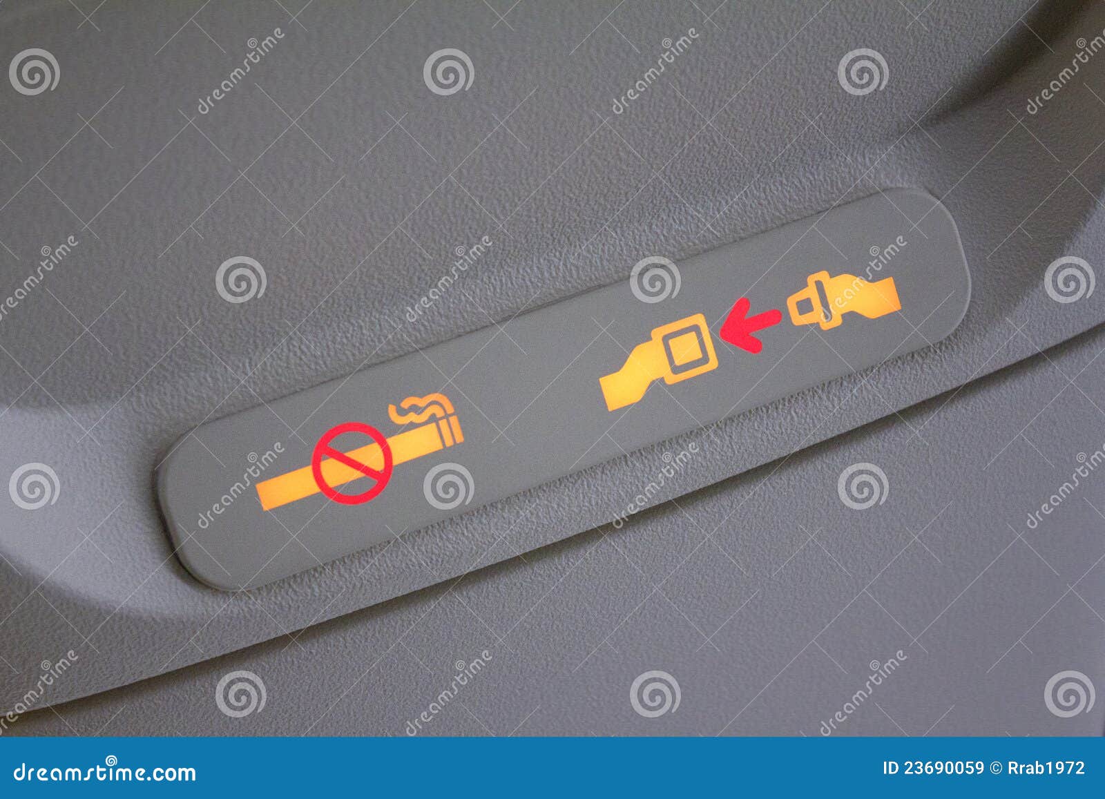 Airplane Safety Signs Stock Image | CartoonDealer.com #23690059
