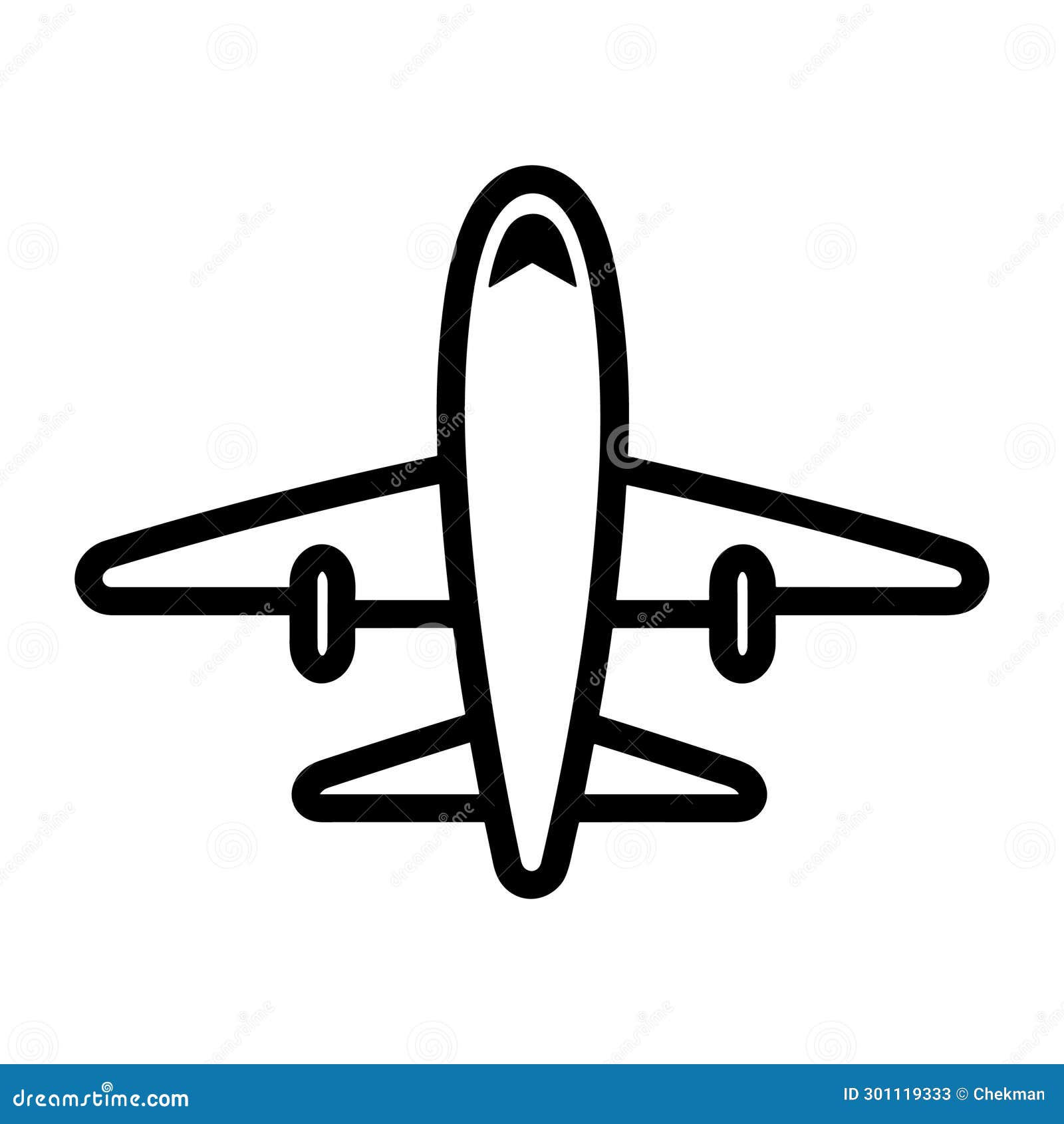 Black Aircraft Steering Helm Icon Isolated On Transparent Background ...