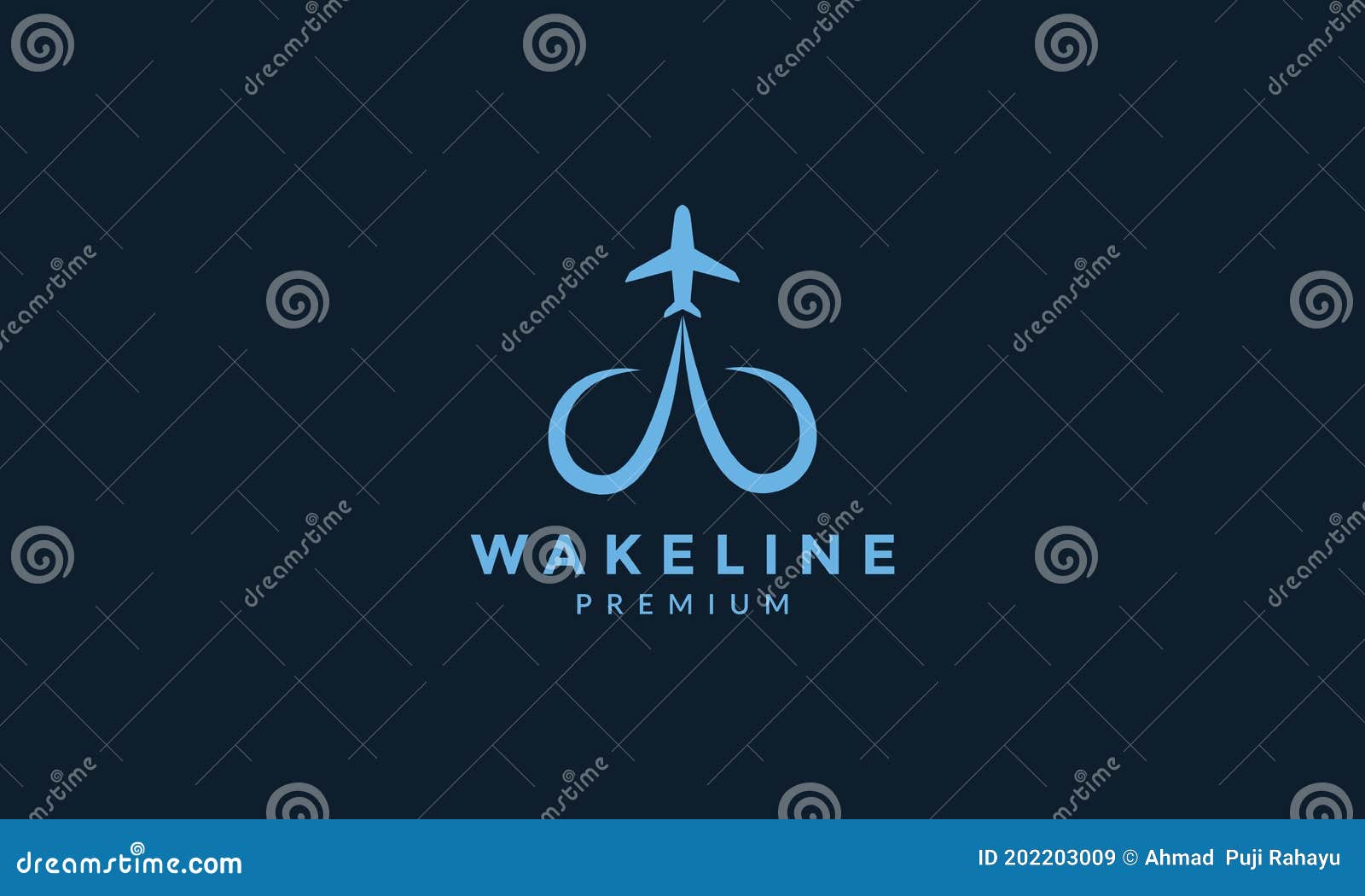 Airplane Start Fly Modern Unique Logo Icon Vector Illustration Design ...