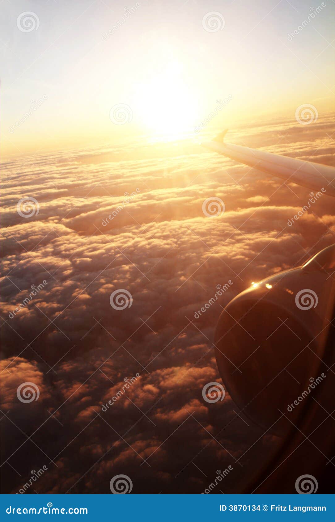 Airplane sunrise stock photo. Image of globe, horizon - 3870134