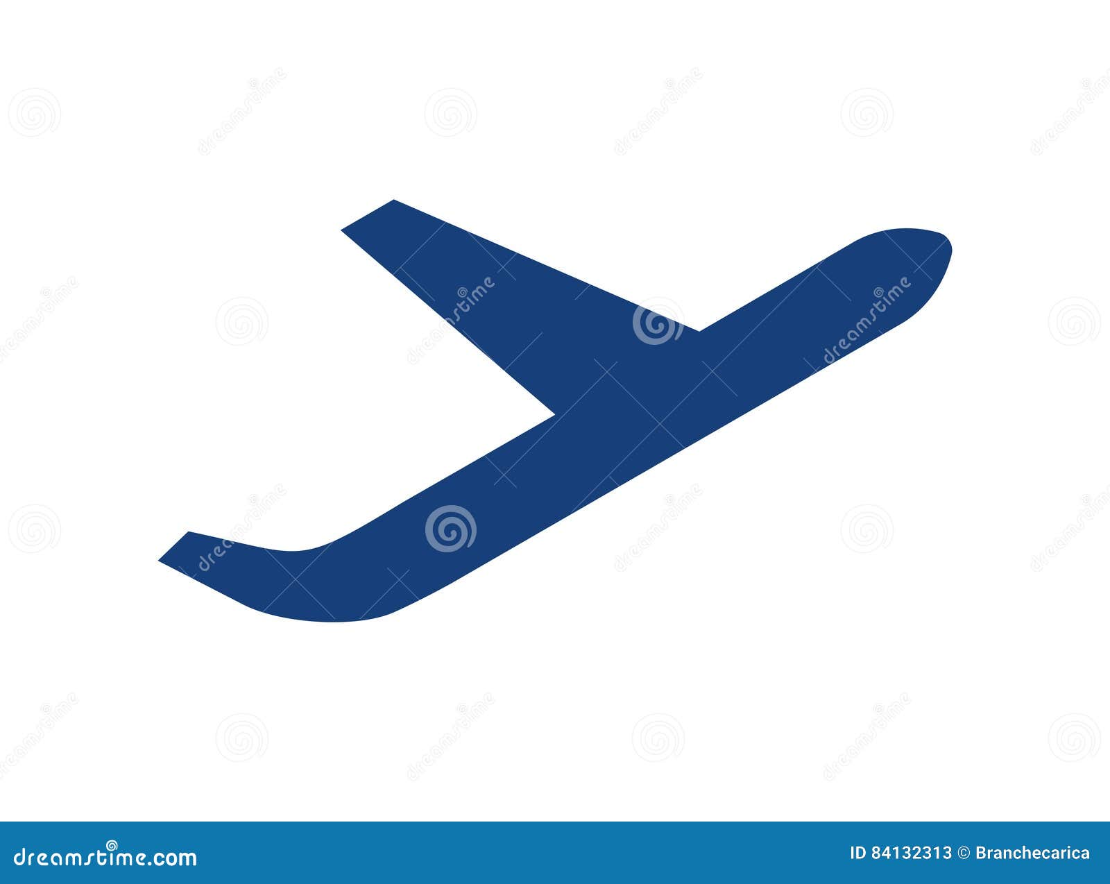 Airplane symbol stock illustration. Illustration of airplane - 84132313