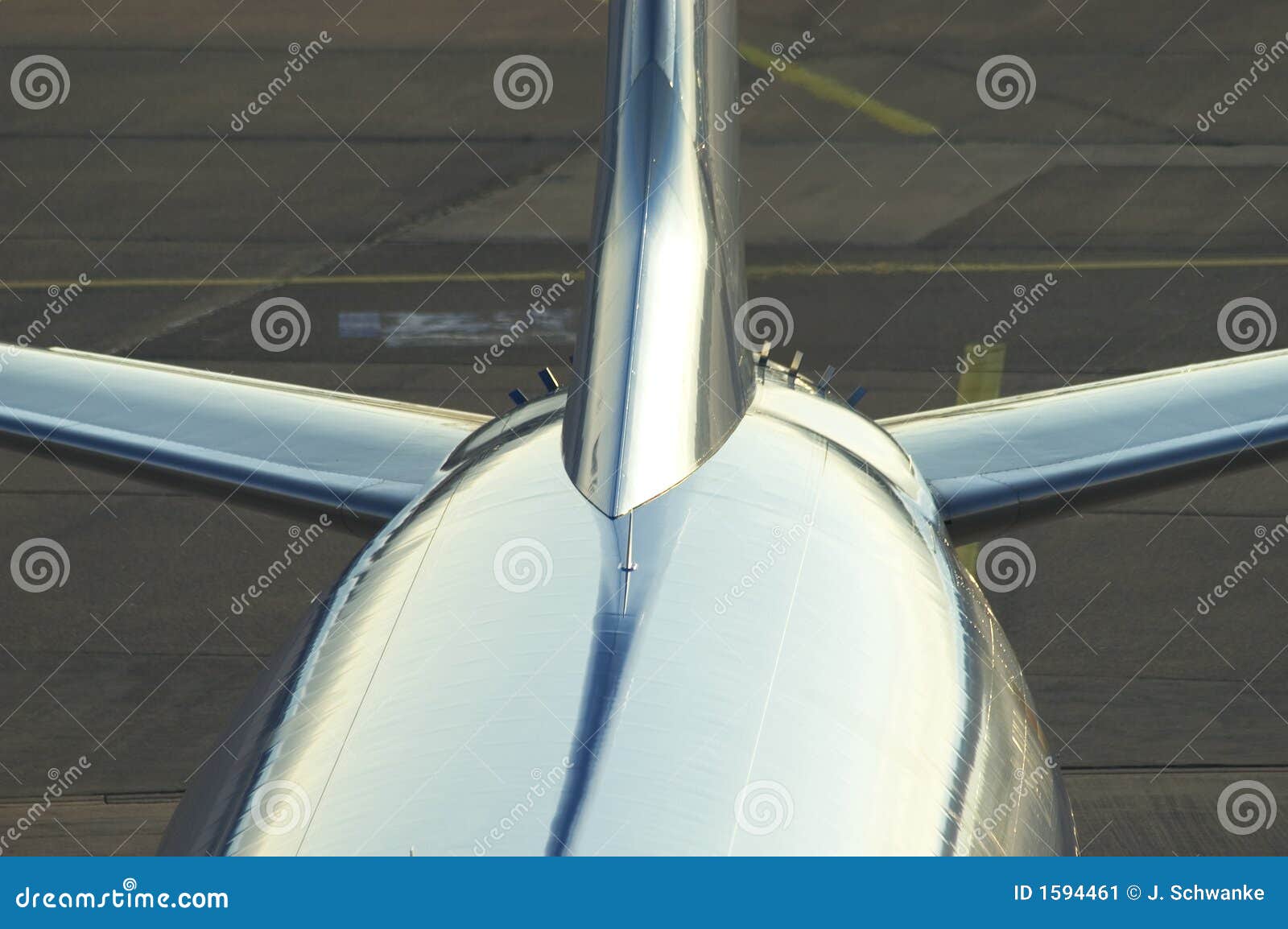 Airplane Tail stock image. Image of airplane, tarmac, unmoving - 1594461
