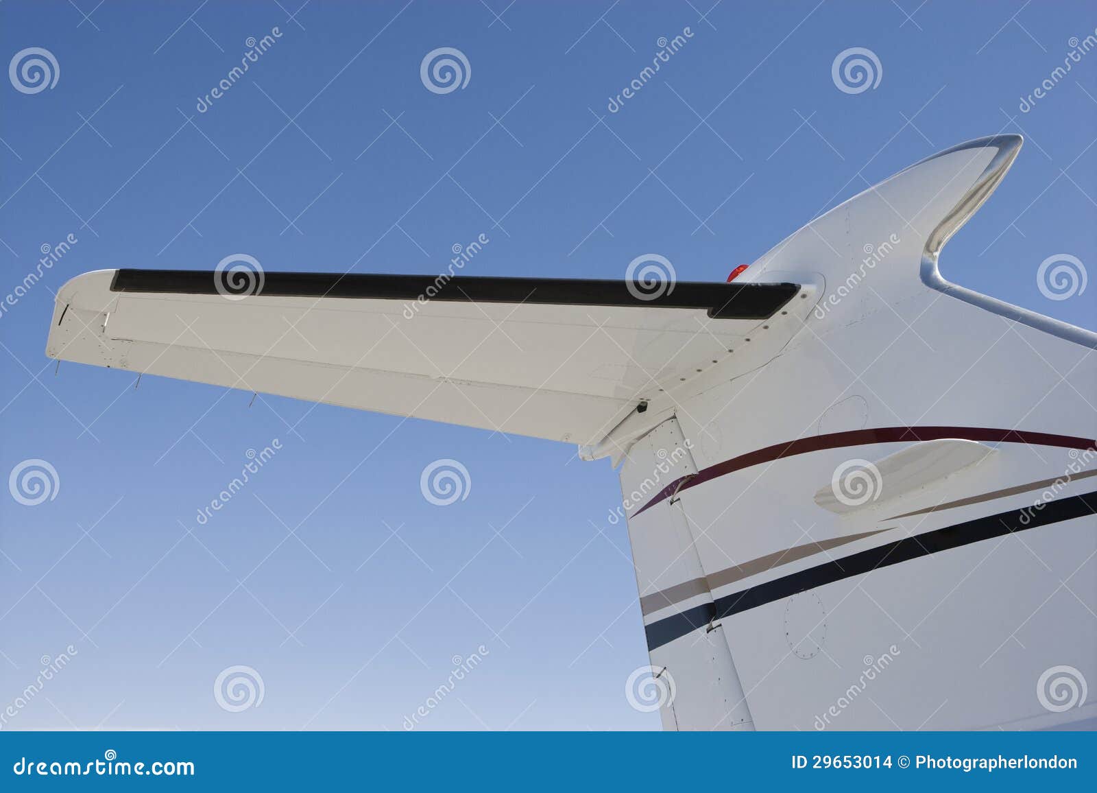Airplane Tail stock photo. Image of luxury, expensive - 29653014