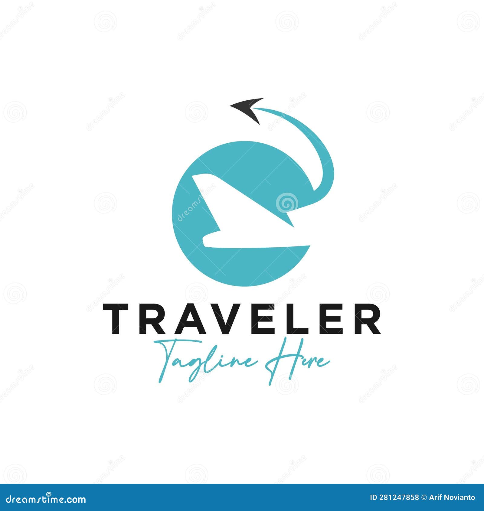 Airplane Tail Logo Solid Icon, Airlines Concept, Tail With Logo Of ...