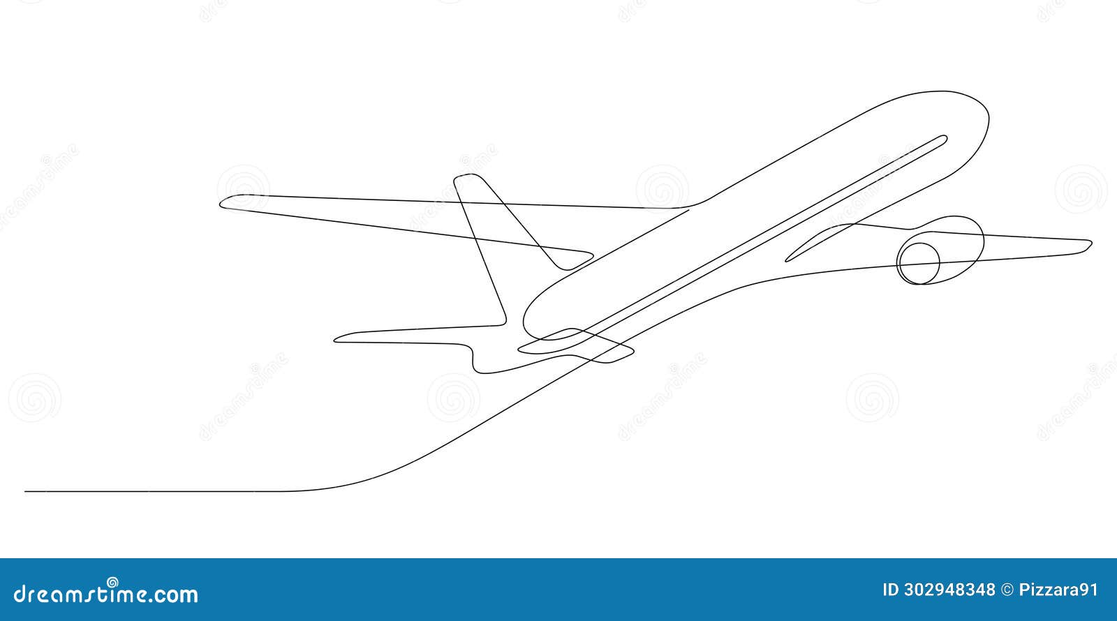 Airplane Takeoff Runway Background. Passenger Plane Departing Airport ...