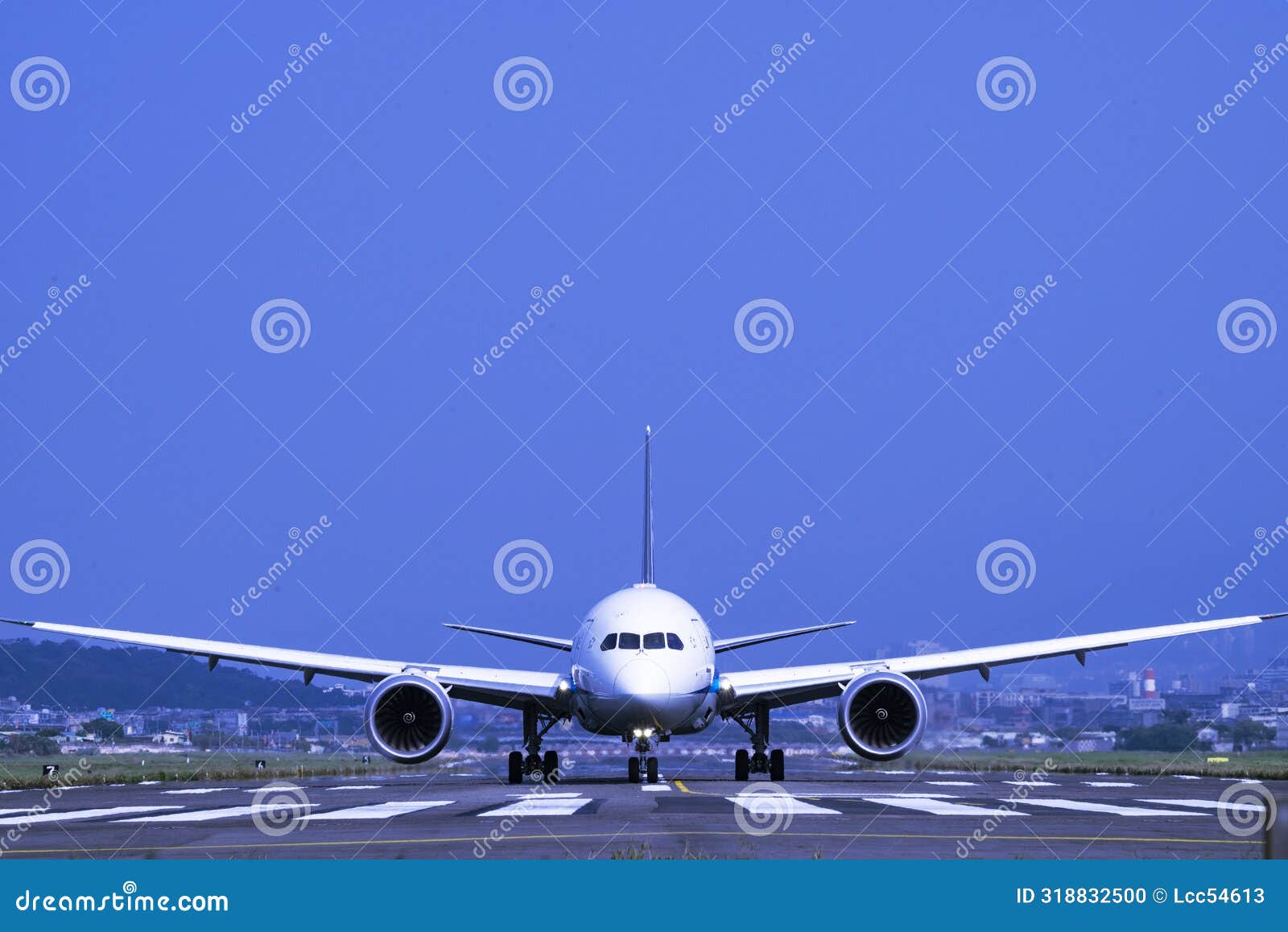 Airplane on Takeoff Position Editorial Image - Image of aeroplane ...