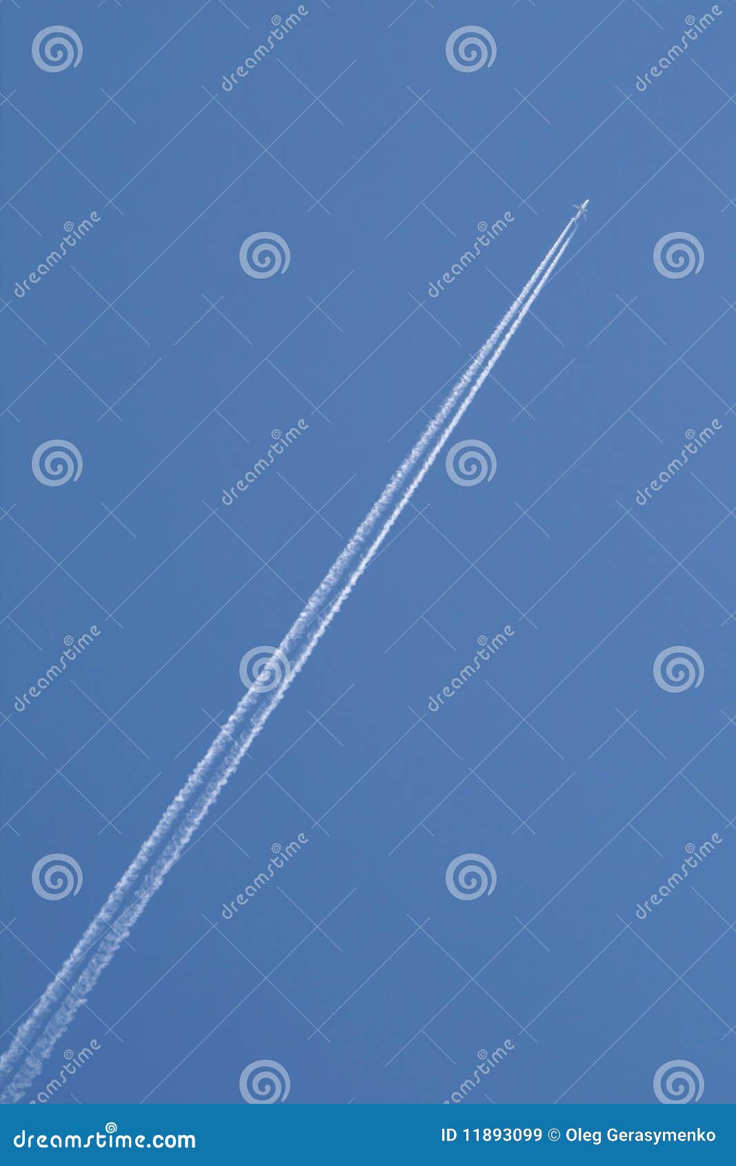 Airplane trace stock image. Image of clear, journey, brightly - 11893099